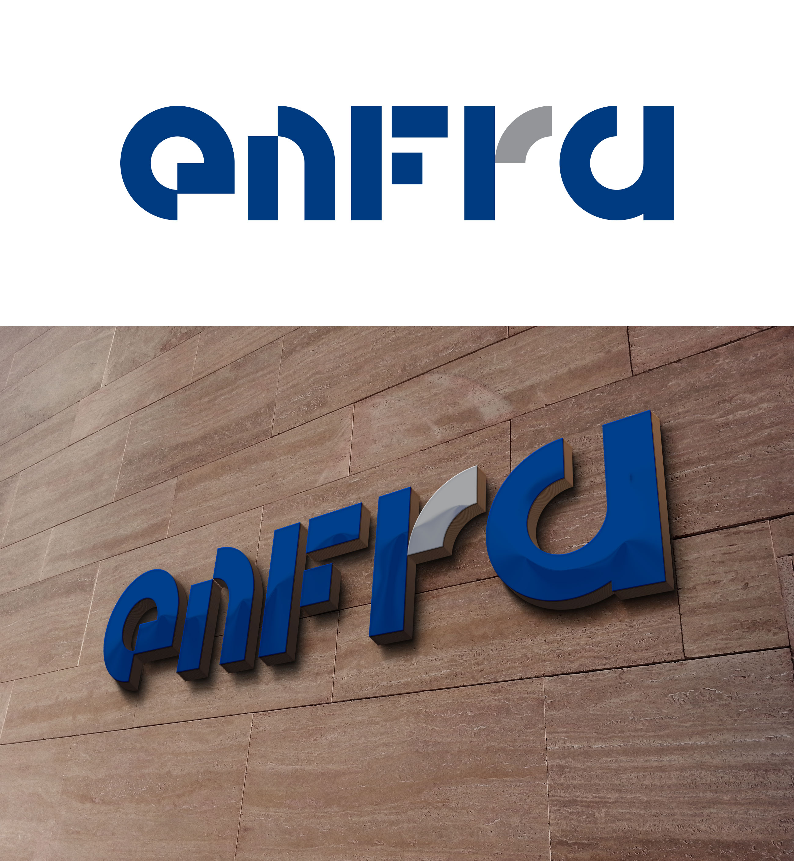 Logo Design for Enfra by wdesigner2 | Design #32904728
