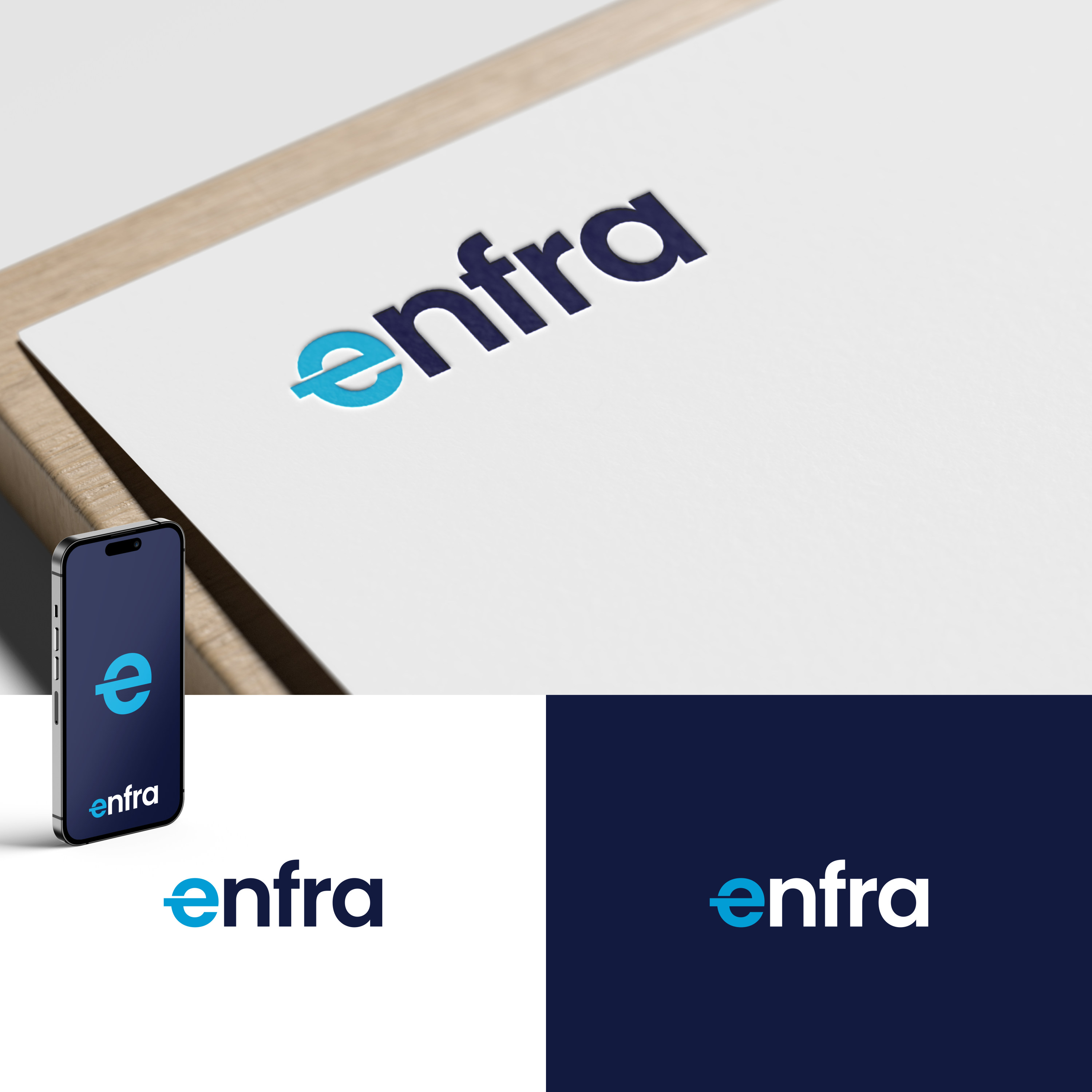 Logo Design for Enfra by masfailla | Design #32865997