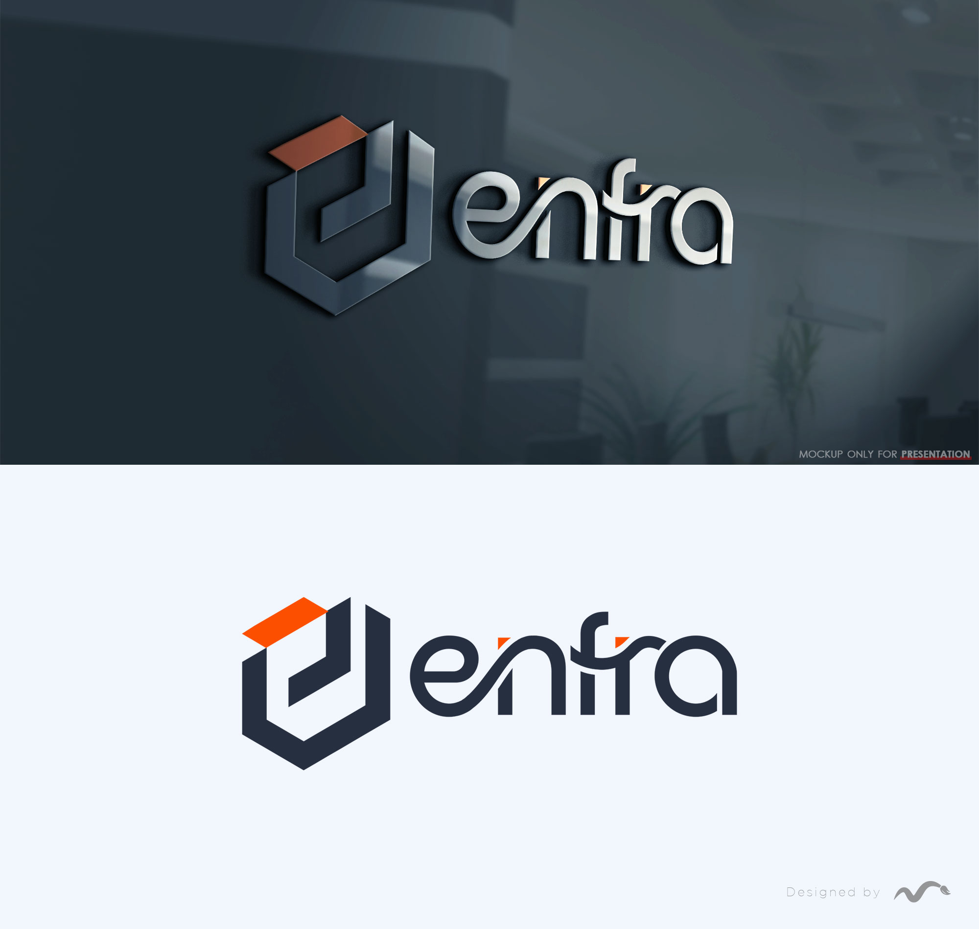 Logo Design for Enfra by Mono.co | Design #32868957