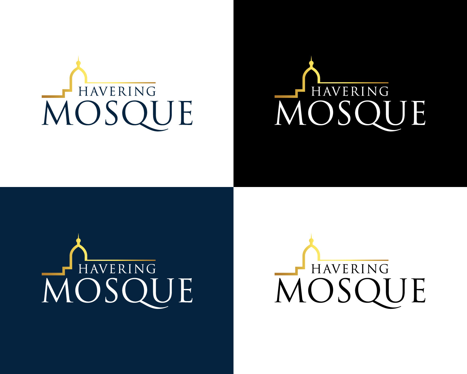 Bold, Serious, Mosque Logo Design for Havering Mosque by Logo Expert ...