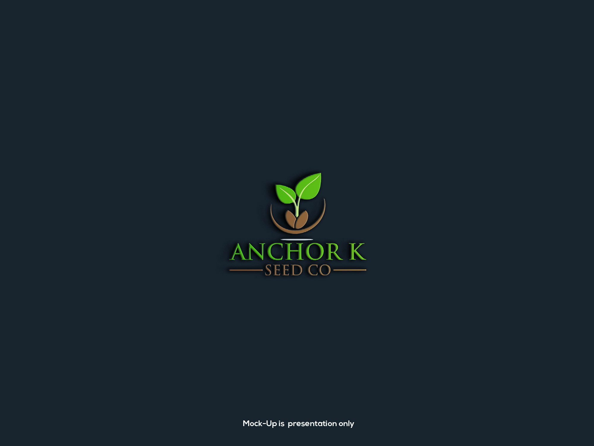 Masculine, Bold, Agriculture Logo Design for Anchor K Seed Co. by RB ...