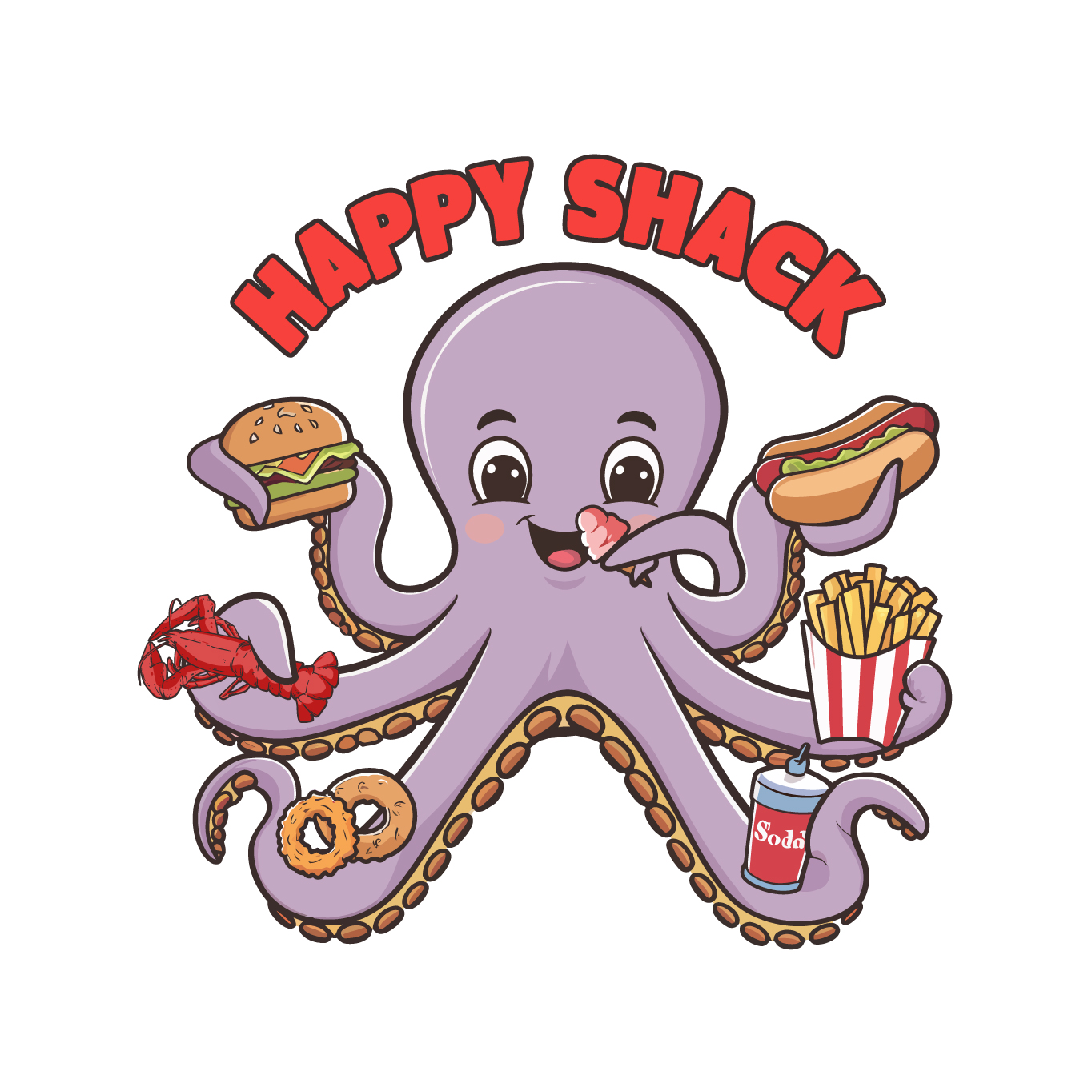 Logo Design for Happy Shack by Christian Cruz | Design #32947813