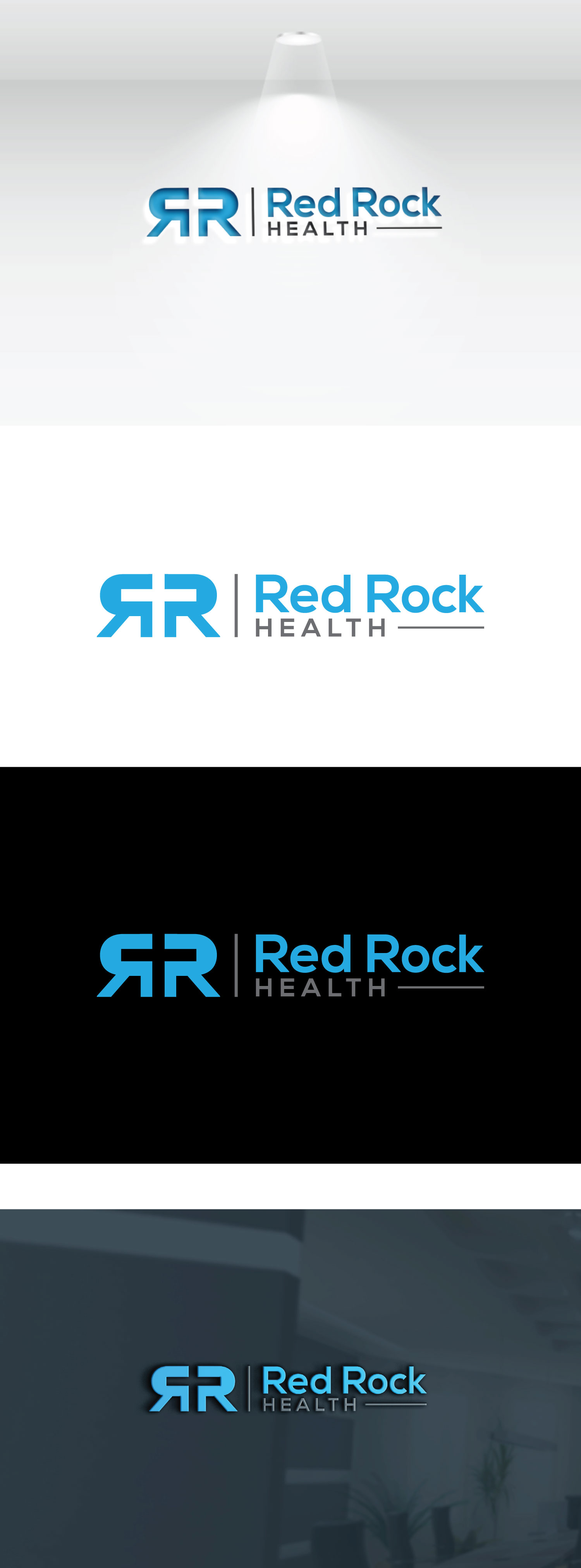 Elegant, Playful, Fitness and Health Logo Design for Red Rock Health by ...