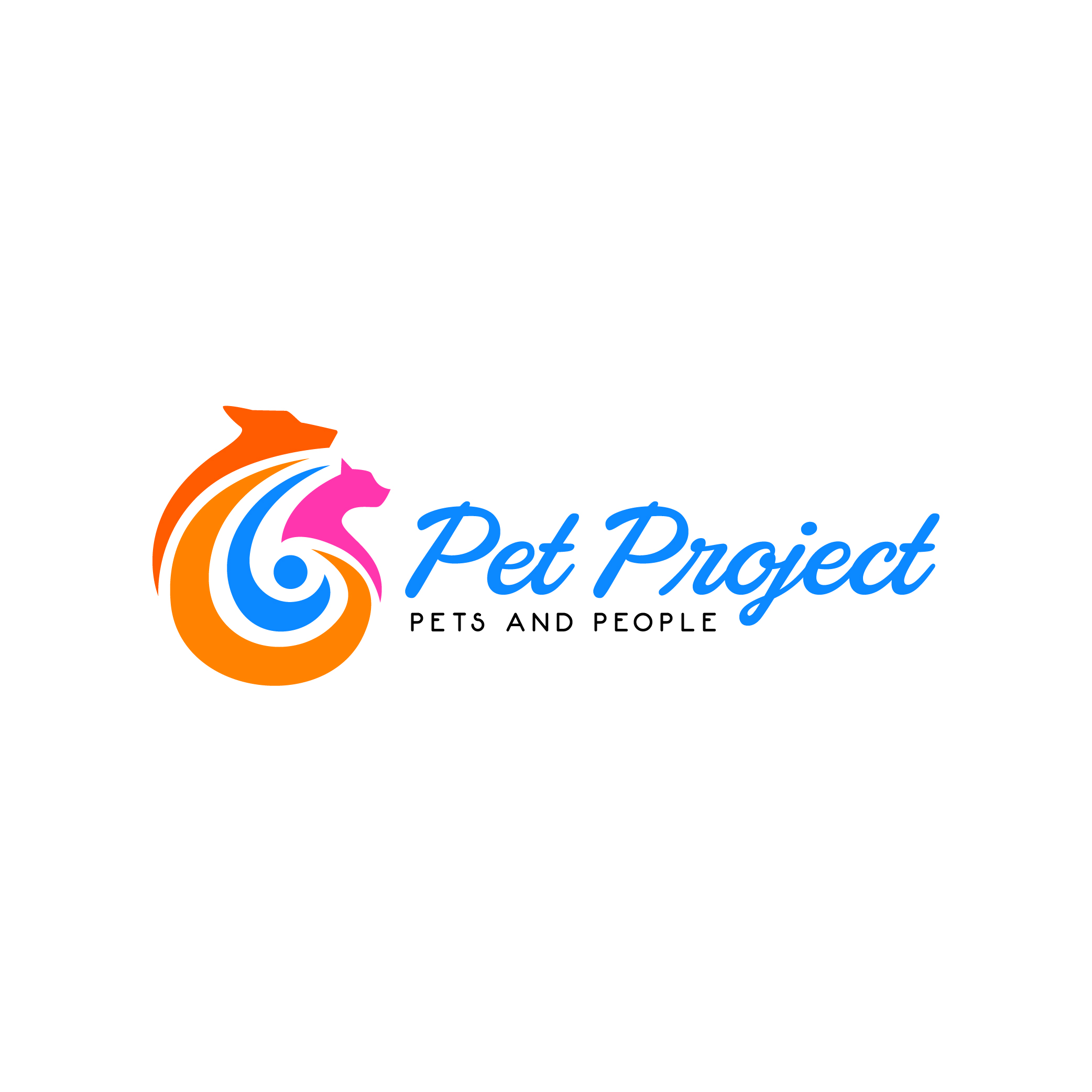 Logo Design for Pet Project The tag line Pets and People Together ...