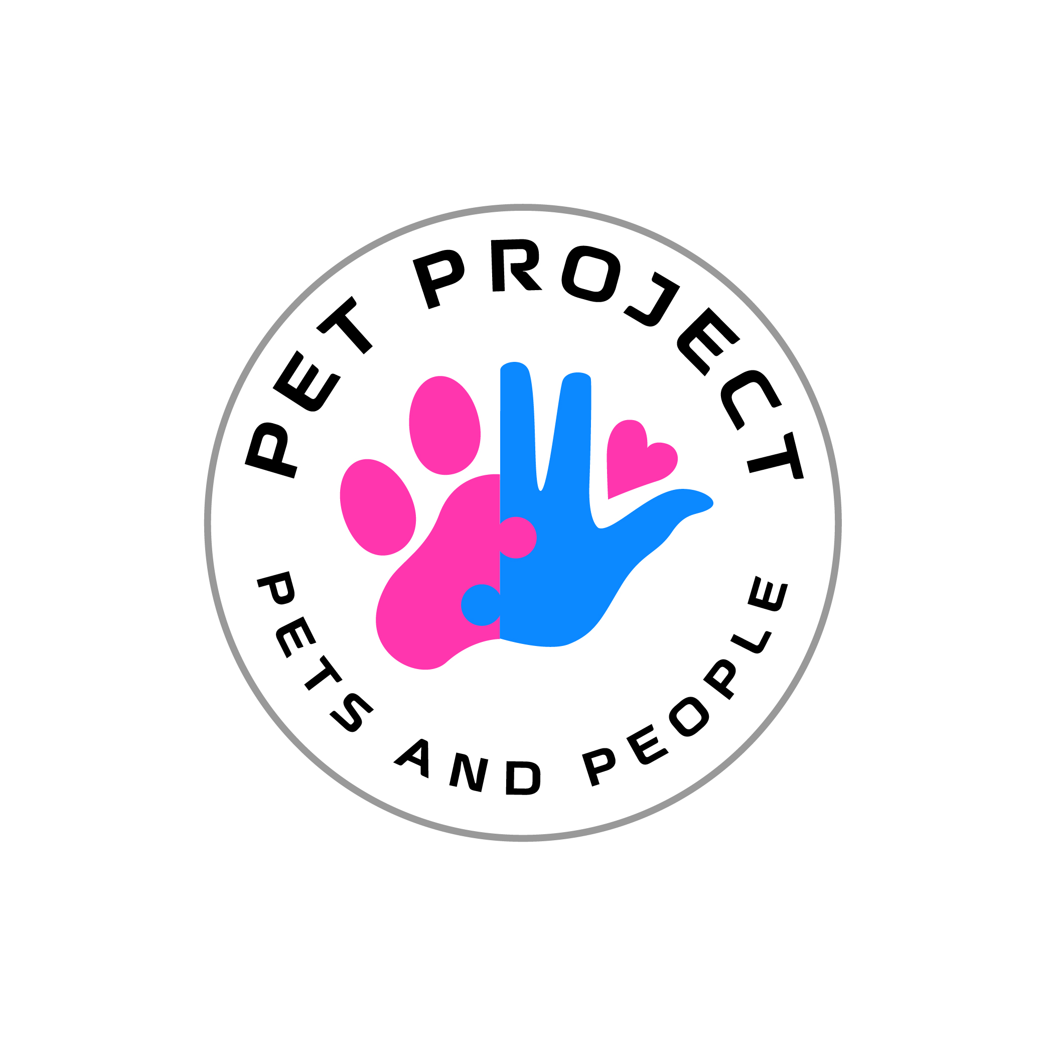Logo Design for Pet Project The tag line Pets and People Together ...