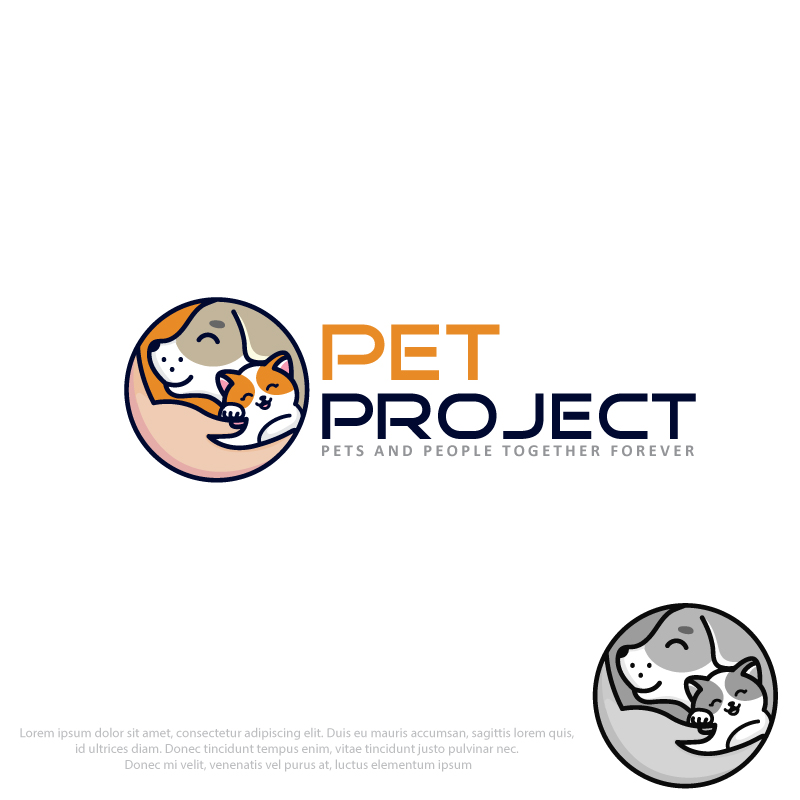 Logo Design for Pet Project The tag line Pets and People Together ...