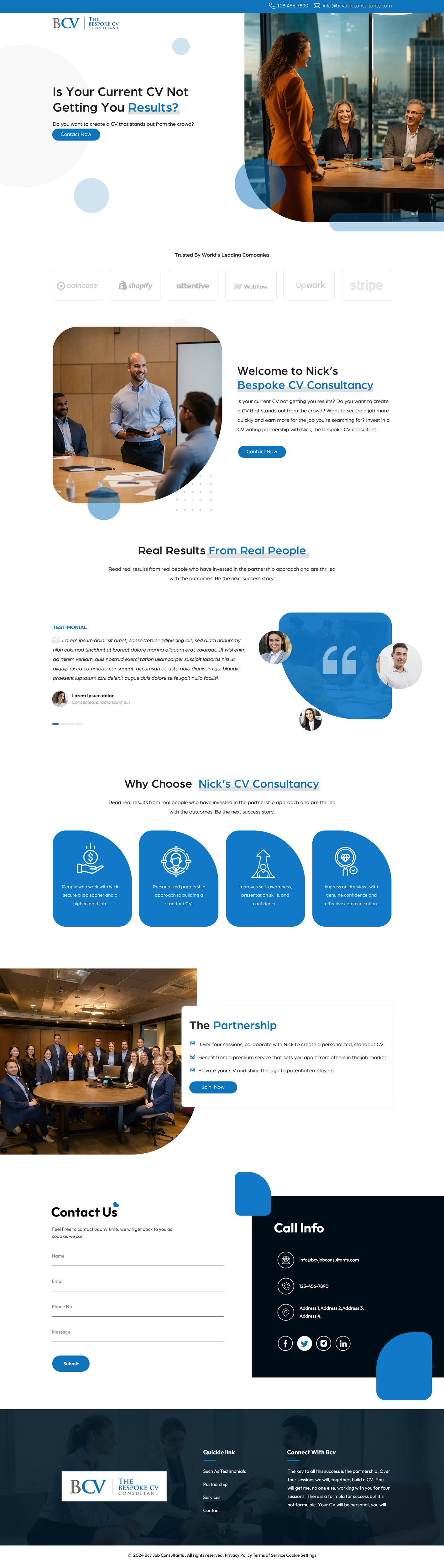 Web Design for a Company by Sbss | Design #32905786