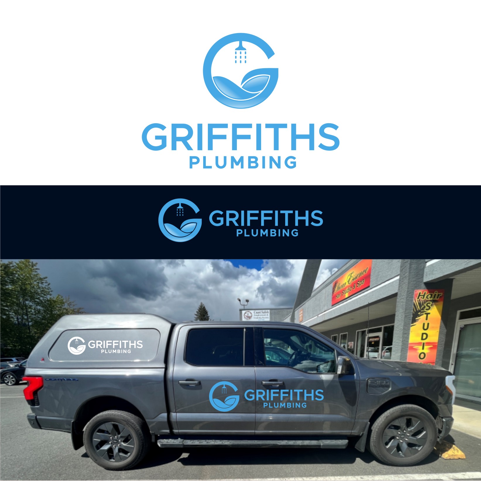 Masculine, Modern, Plumbing Logo Design for Griffiths Plumbing by south ...