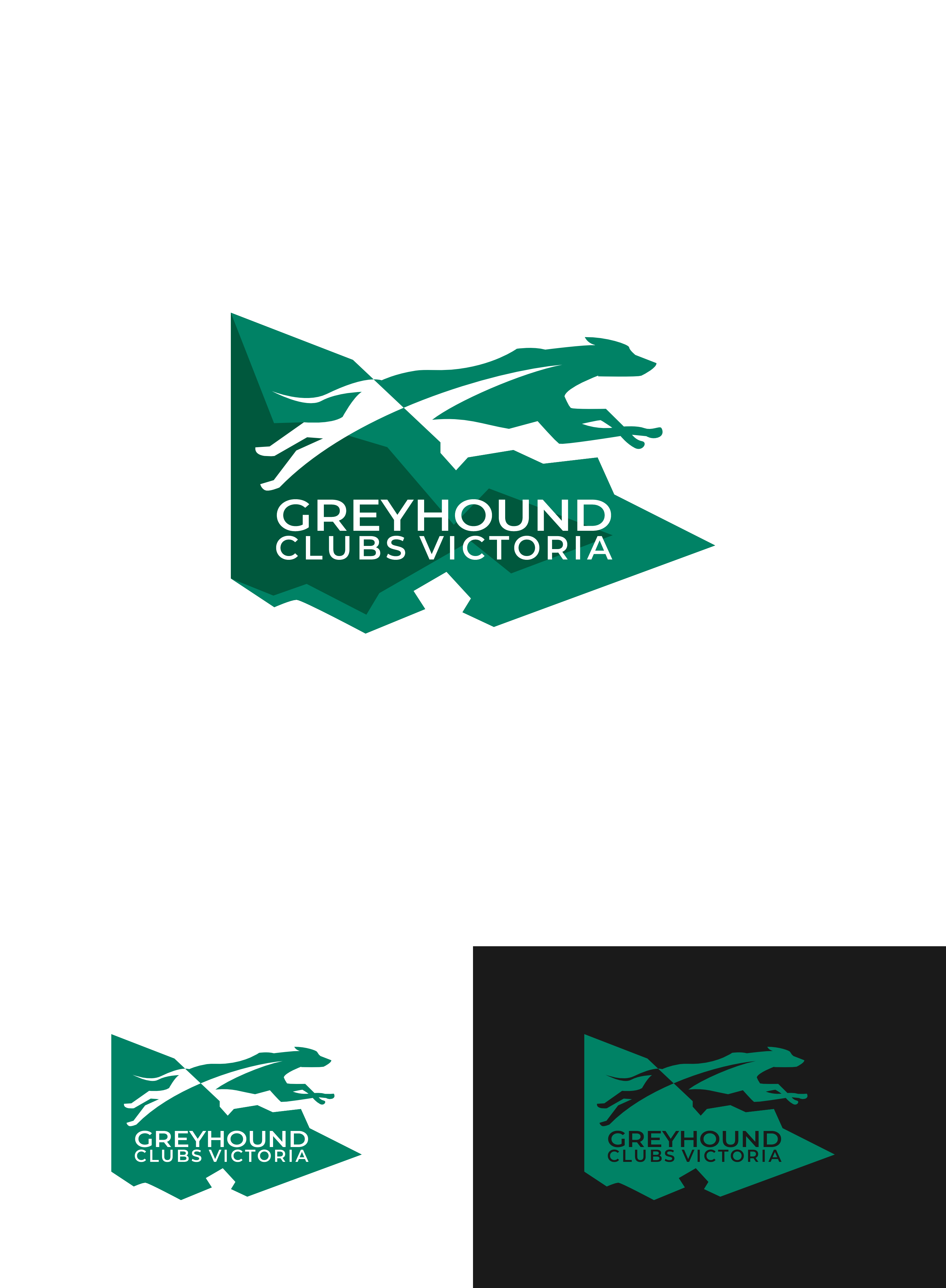 Logo Design for Greyhound Clubs Victoria by bangsatkau | Design #32881520