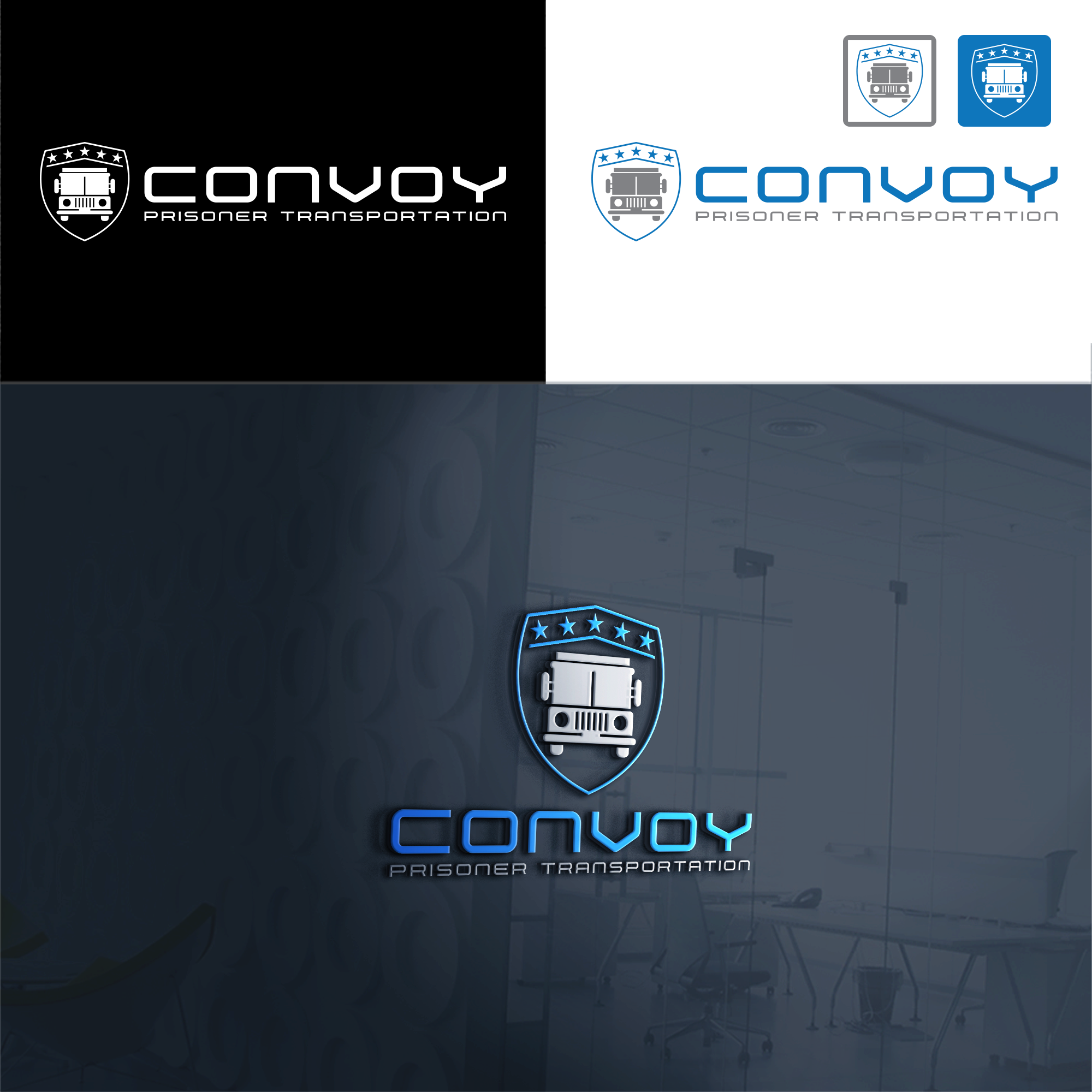 Logo Design for Convoy - Prisoner Transportation by RA-bica | Design ...