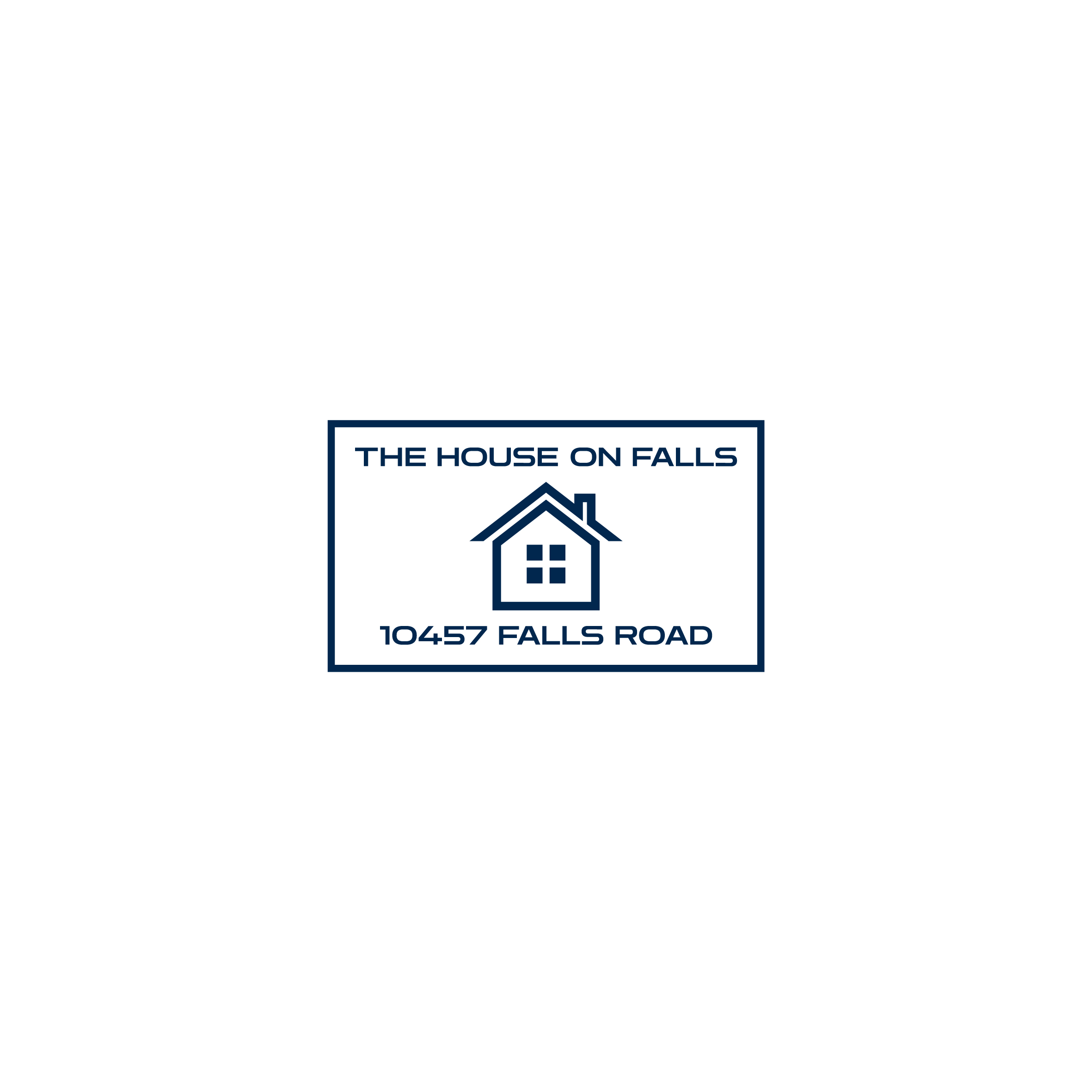 Elegant, Playful Logo Design for The House on Falls 10457 Falls Road by Aljune Castro Designs ...