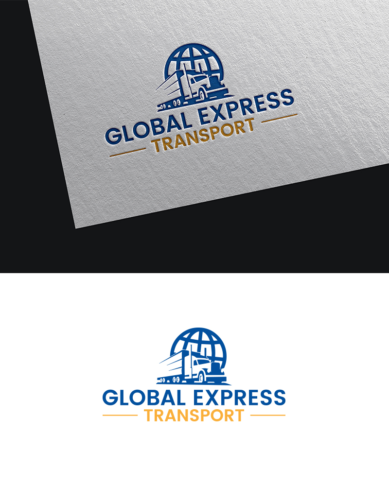 Logo Design for Global Express Transport by Annu Designs | Design #32900715
