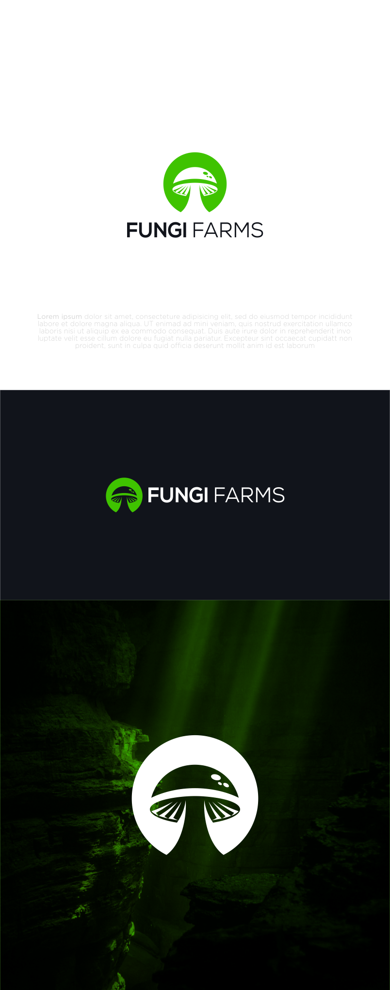 Elegant, Playful, Agriculture/Mycology/Science/Green Farming Logo ...