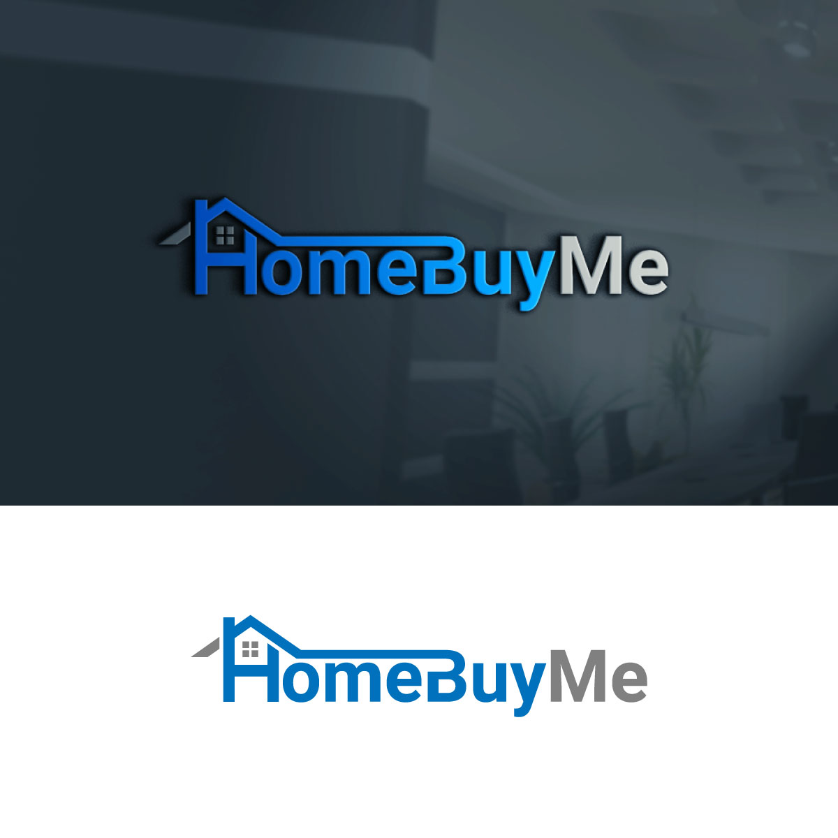 Bold, Playful, Residential Real Estate Logo Design for HomeBuyMe by ...