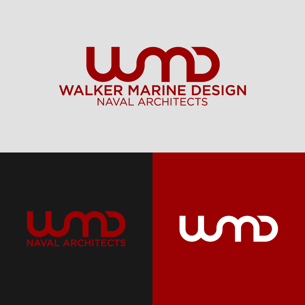 Serious, Elegant, Workboat Design and Shipyards Logo Design for WMD ...