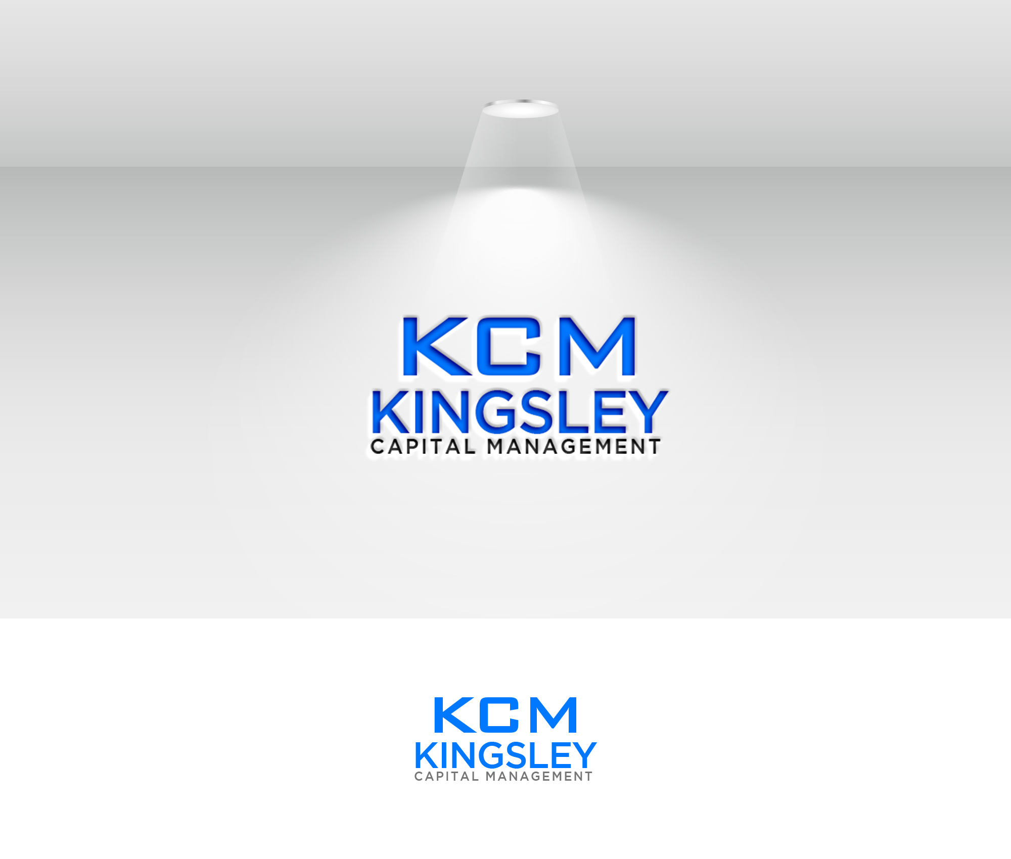 Logo Design for KCM / Kingsley Capital Management by Haaby | Design ...