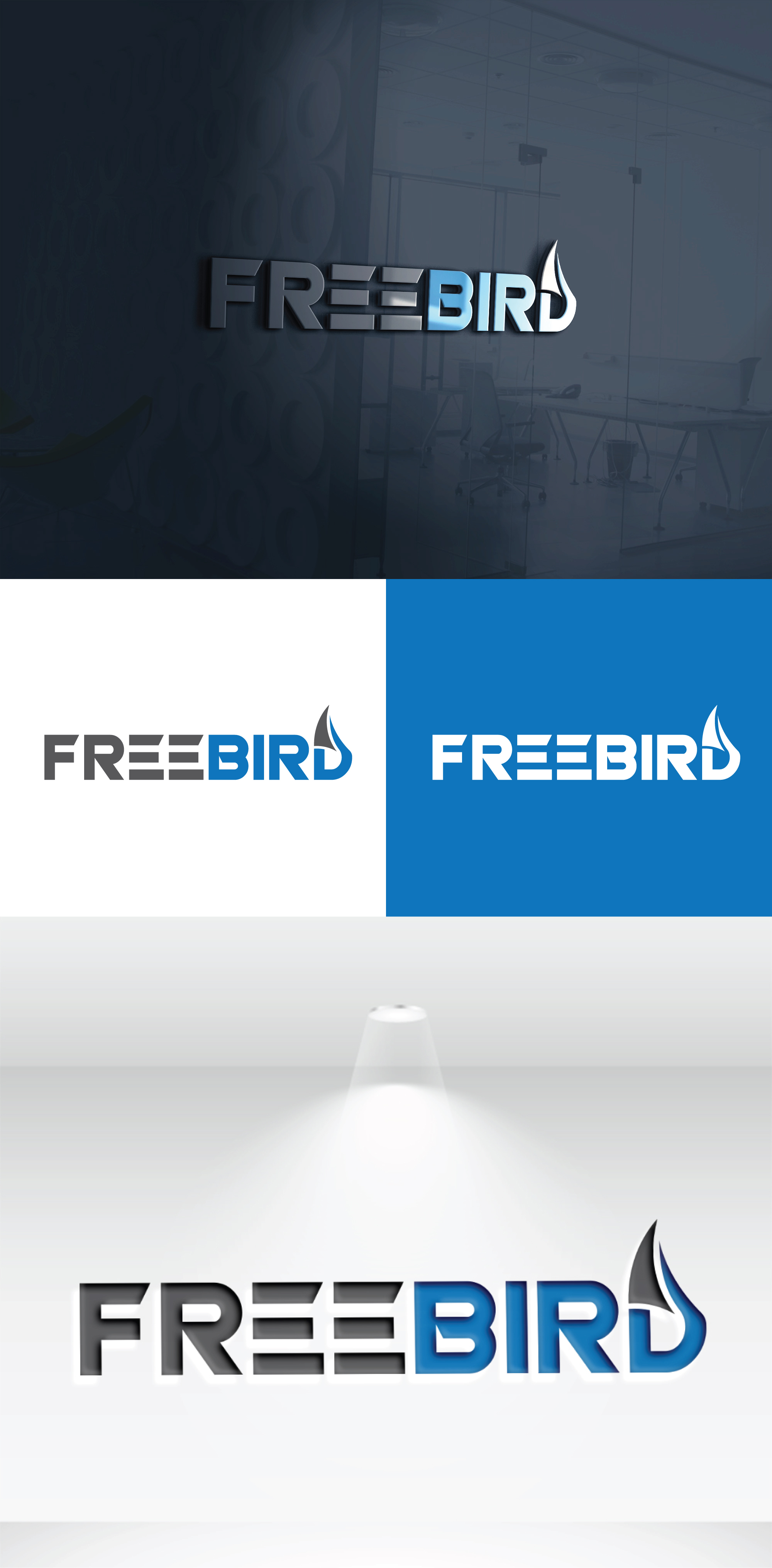 Logo Design for Freebird by Diane 01 | Design #32919700