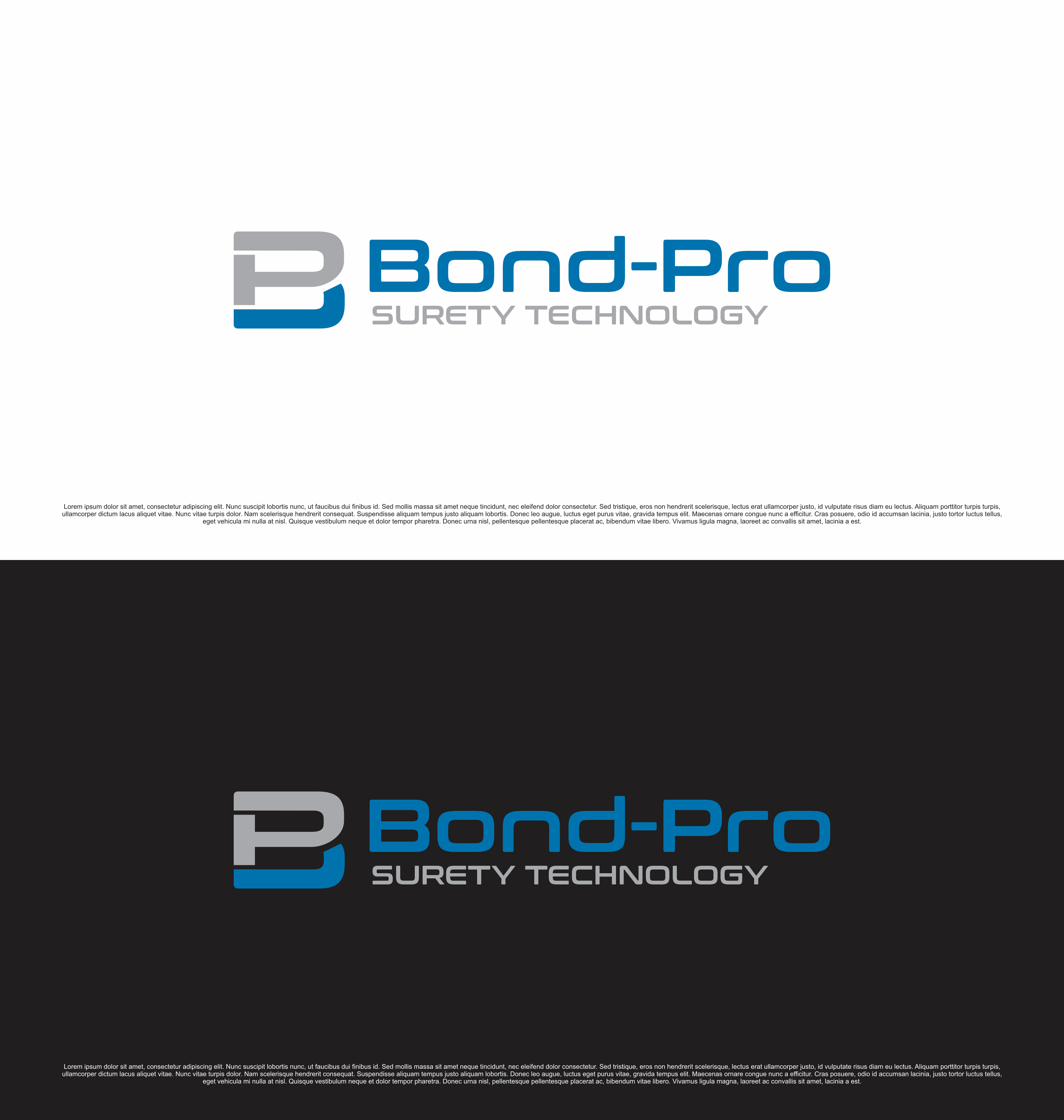 Elegant, Playful, Surety Bonds (Specialty Insurance) Logo Design for Bond-Pro + Tagline Surety ...