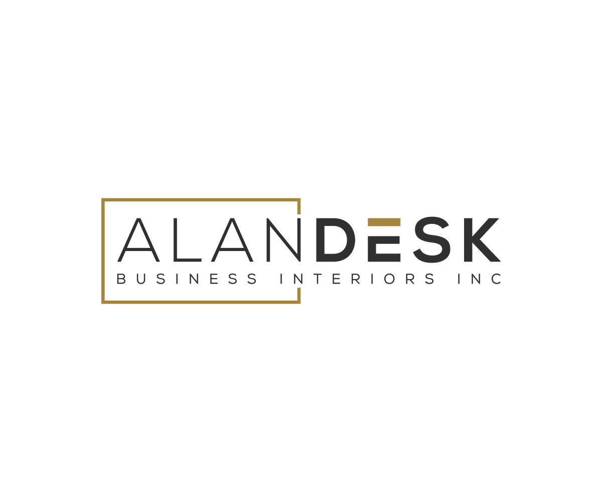 Logo Design for Alan Desk Business Interiors Inc by gogastudio | Design ...