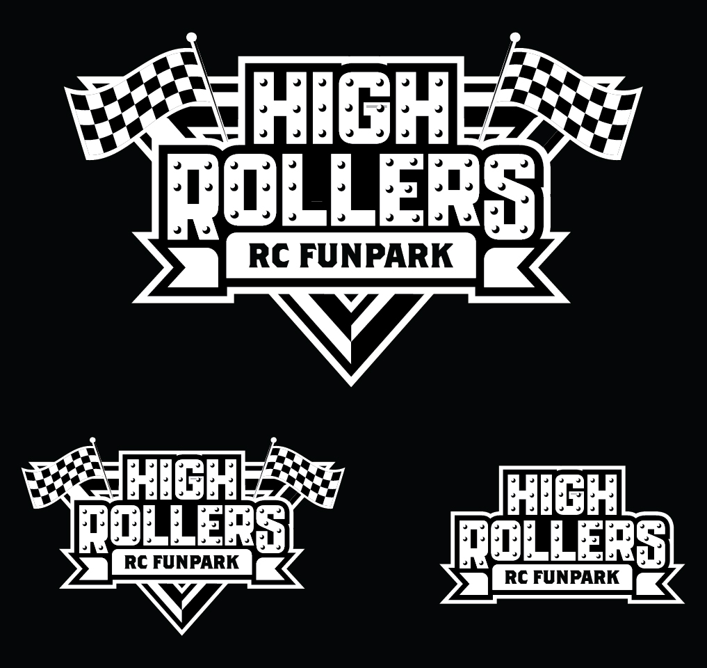 Logo Design for High Rollers RC Funpark by Onse Officials | Design ...