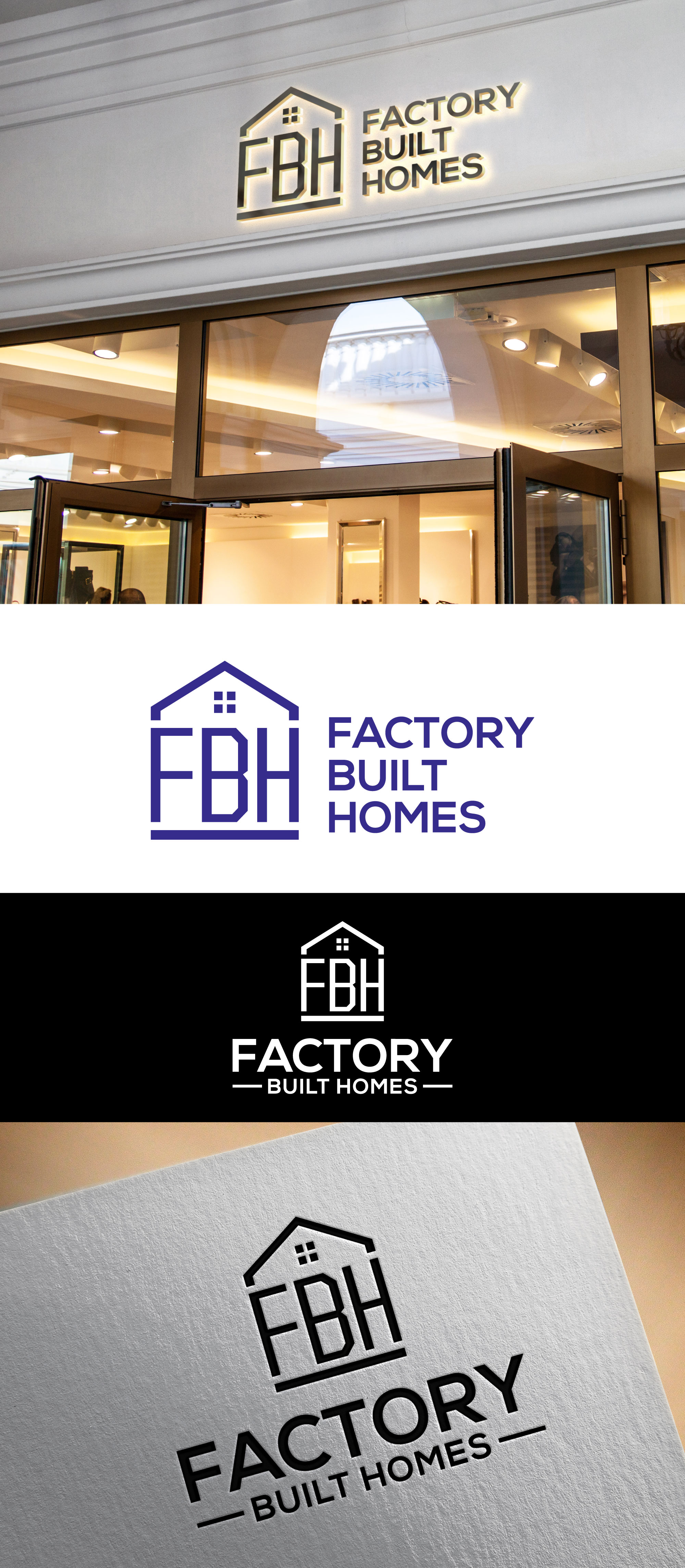 Logo Design for Factory Built Homes by deved5545 | Design #32915909