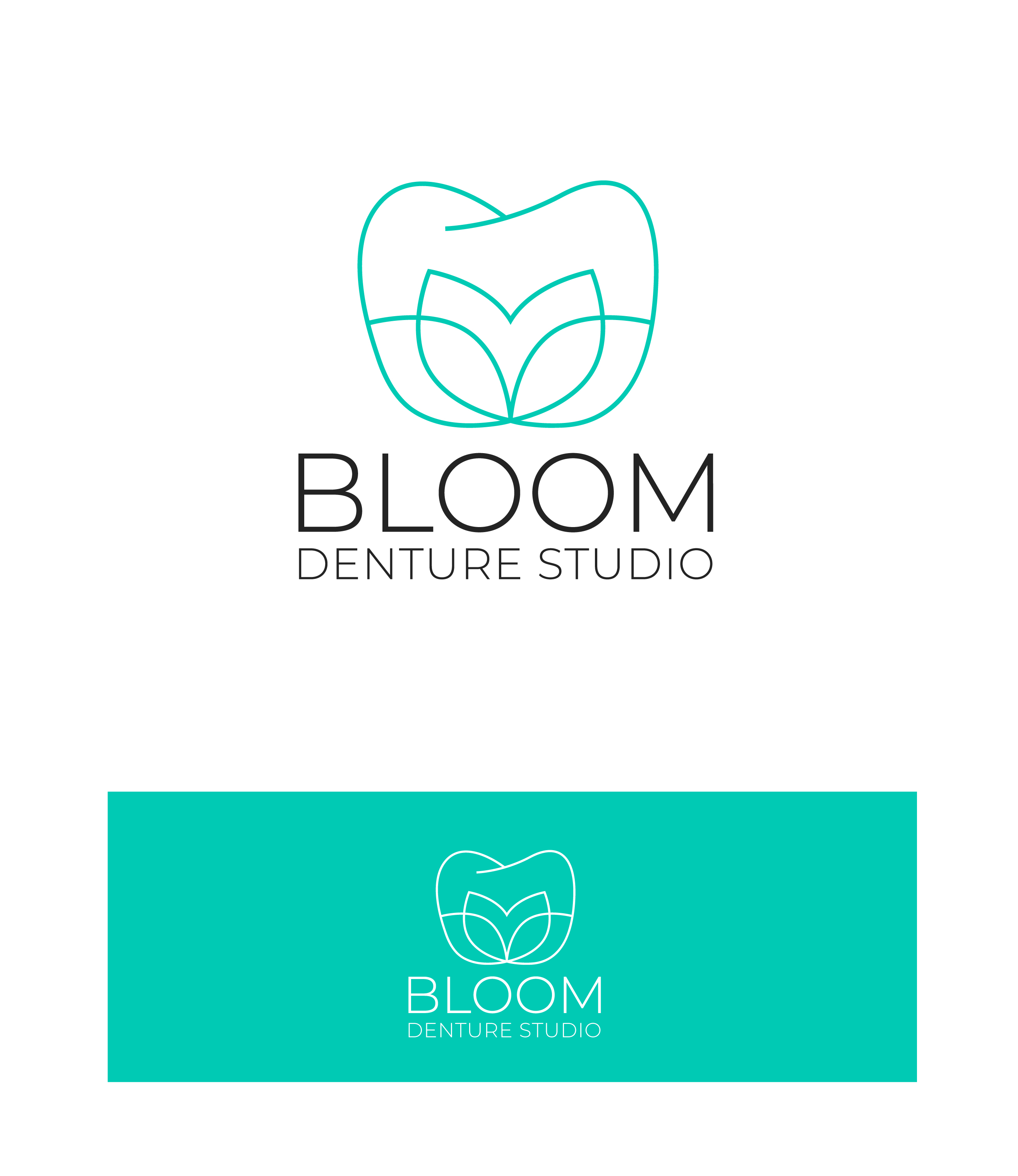Serious, Modern, DENTAL Logo Design for "Bloom Denture Studio" by Paras ...