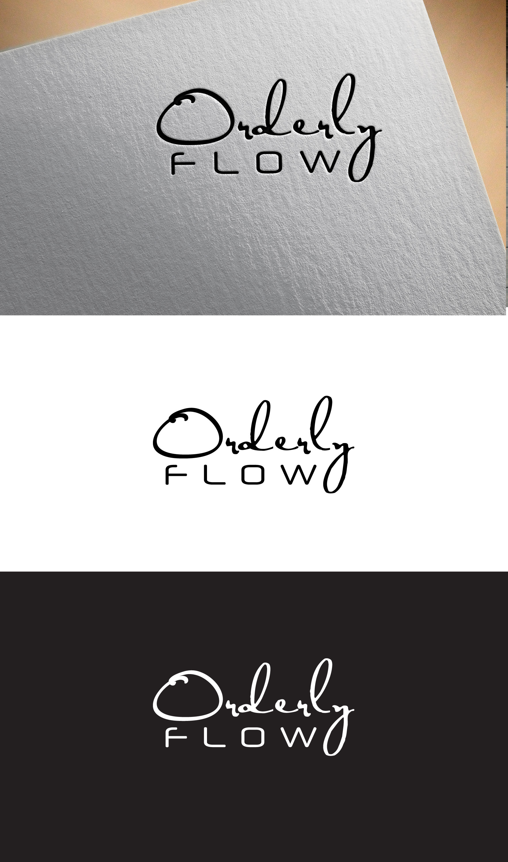 Modern, Professional, Home Organization Logo Design for Orderly Flow by ...