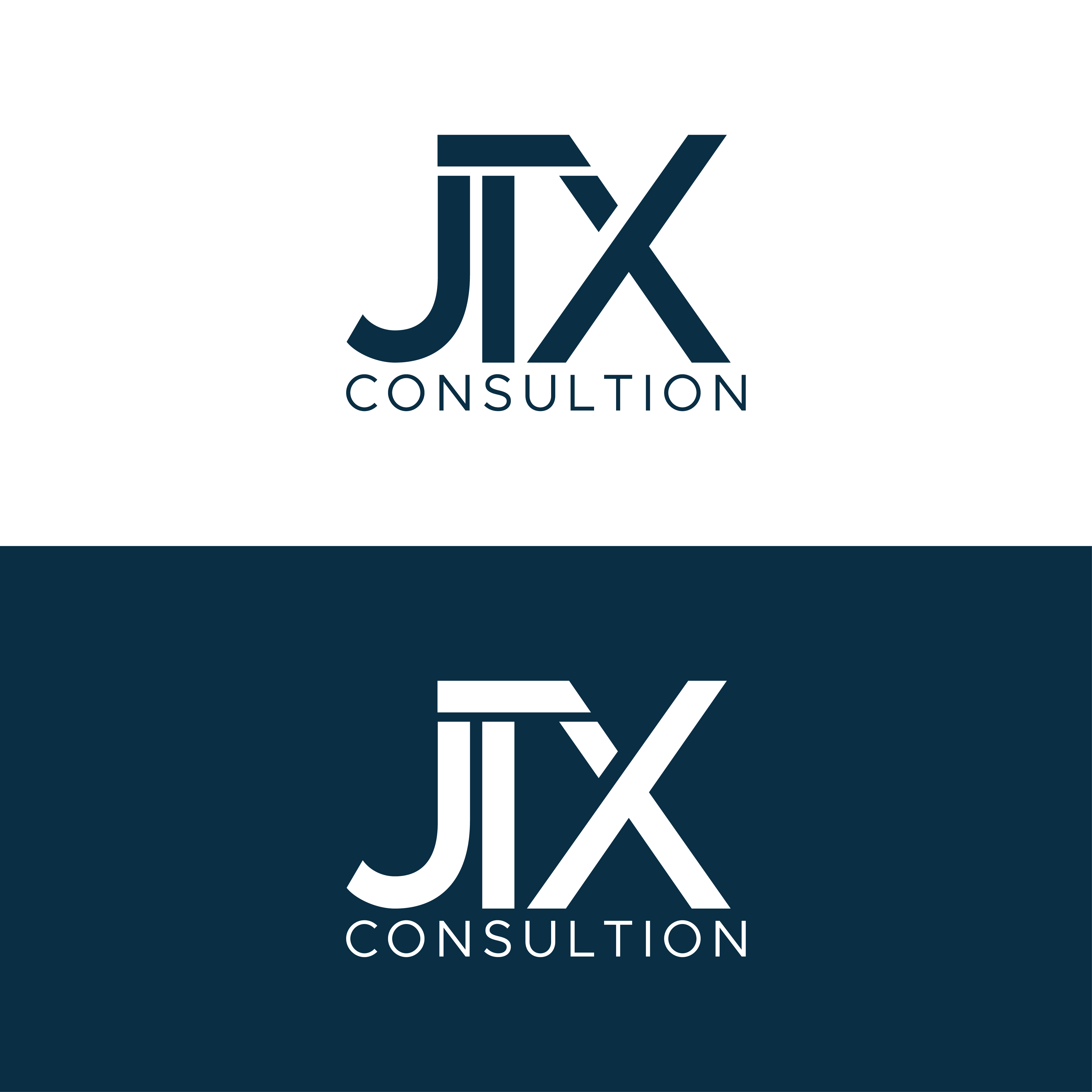 Elegant, Playful Logo Design for JTX CONSULTING by mfaheem_01 | Design ...