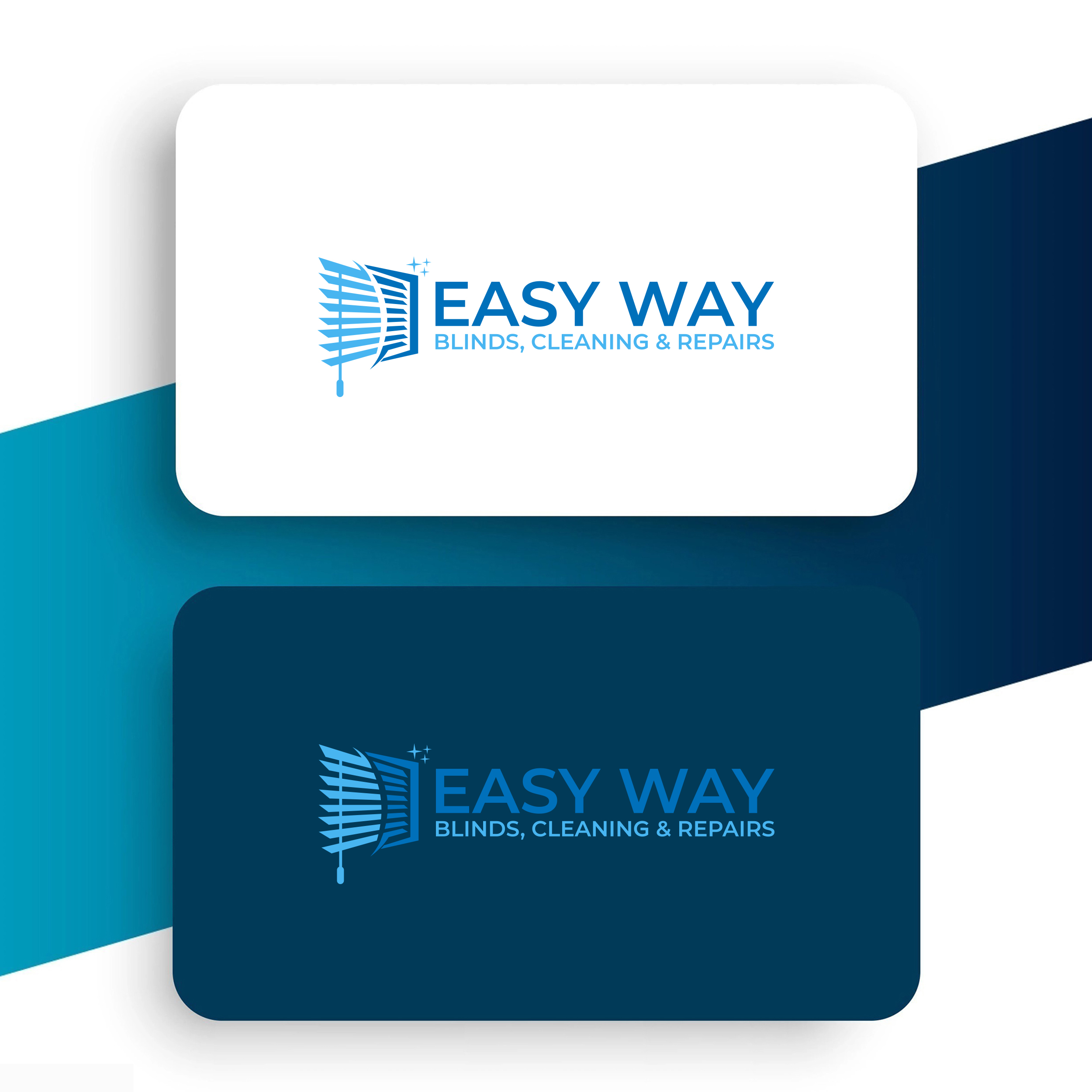 Logo Design for Easy Way Blinds, cleaning & repairs by Annu Designs ...