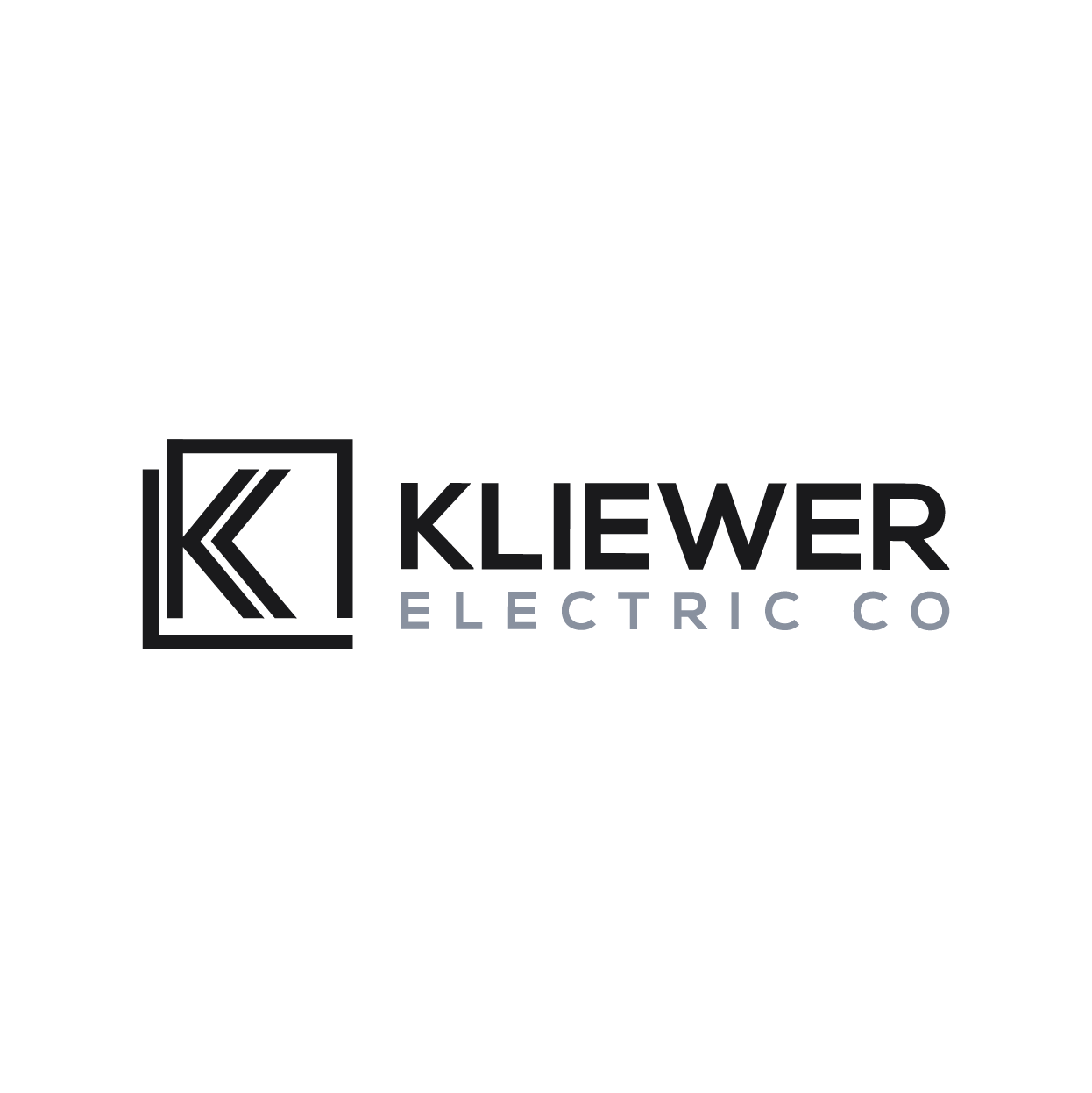 Elegant, Playful Logo Design for KLIEWER ELECTRIC CO. by Boink | Design ...