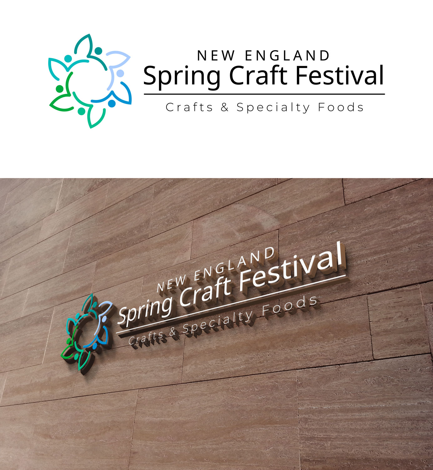 Colorful, Personable, Craft festival Logo Design for New England Spring ...