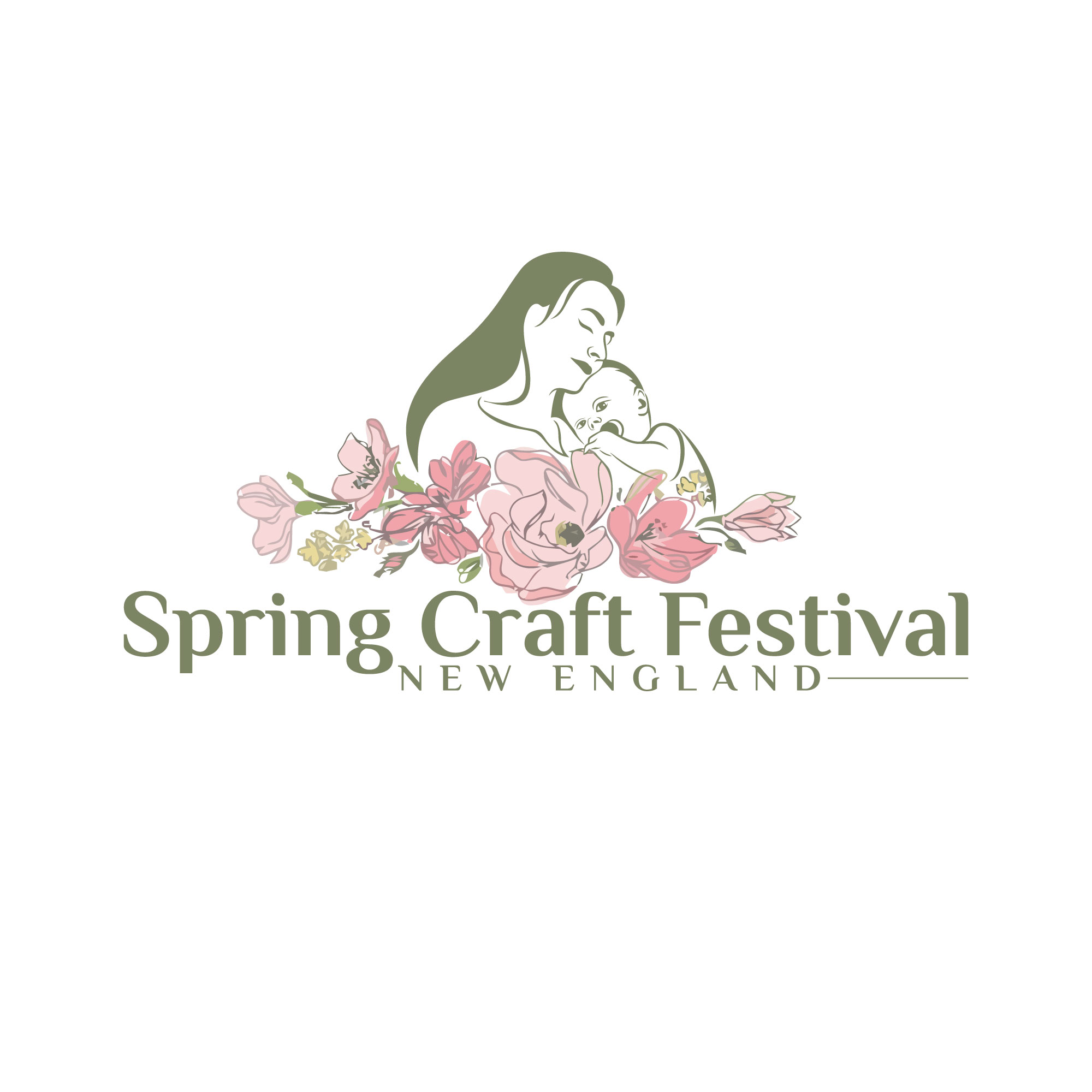 Colorful, Personable, Craft festival Logo Design for New England Spring ...