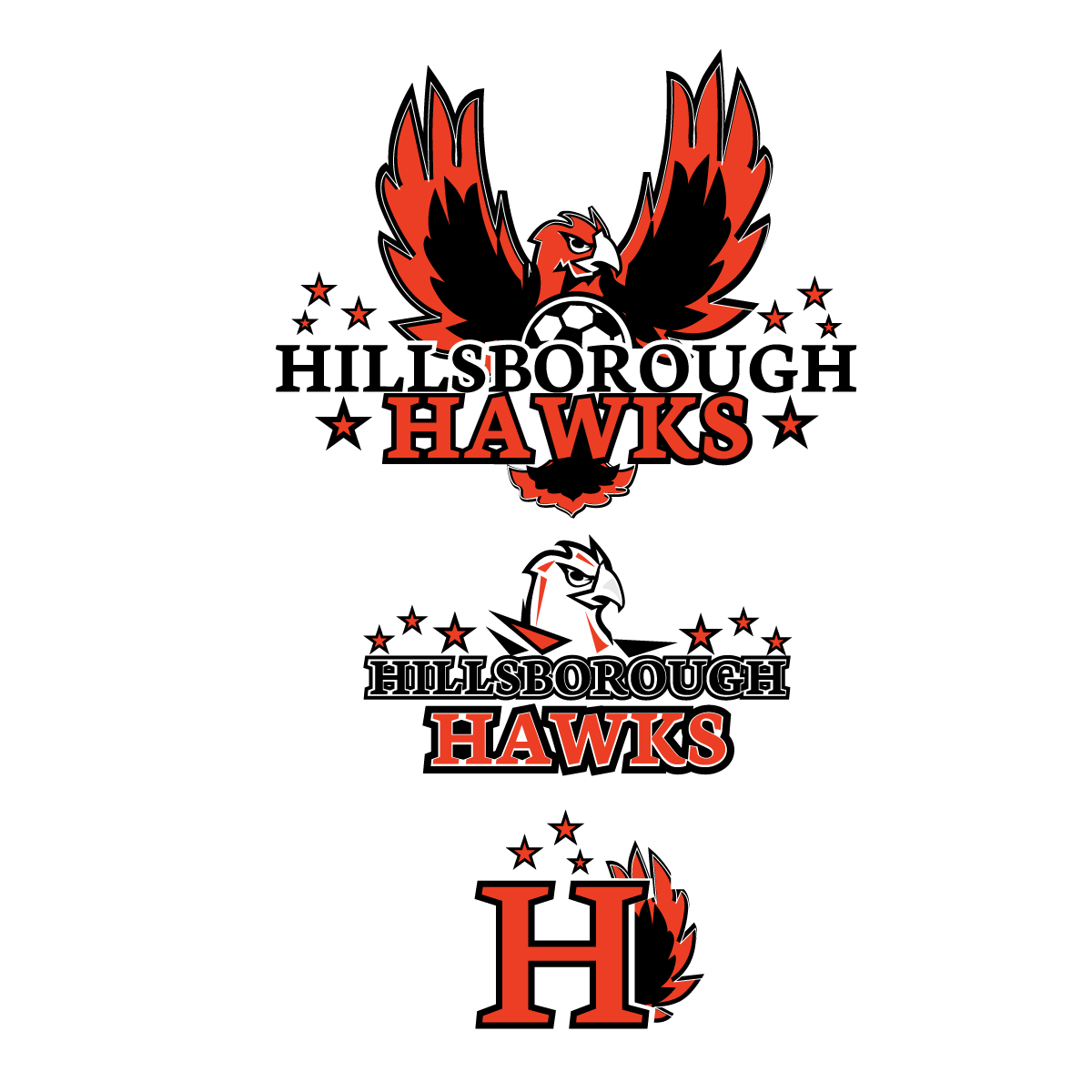 Bold, Traditional Logo Design for Hillsborough Hawks or just Hawks or ...