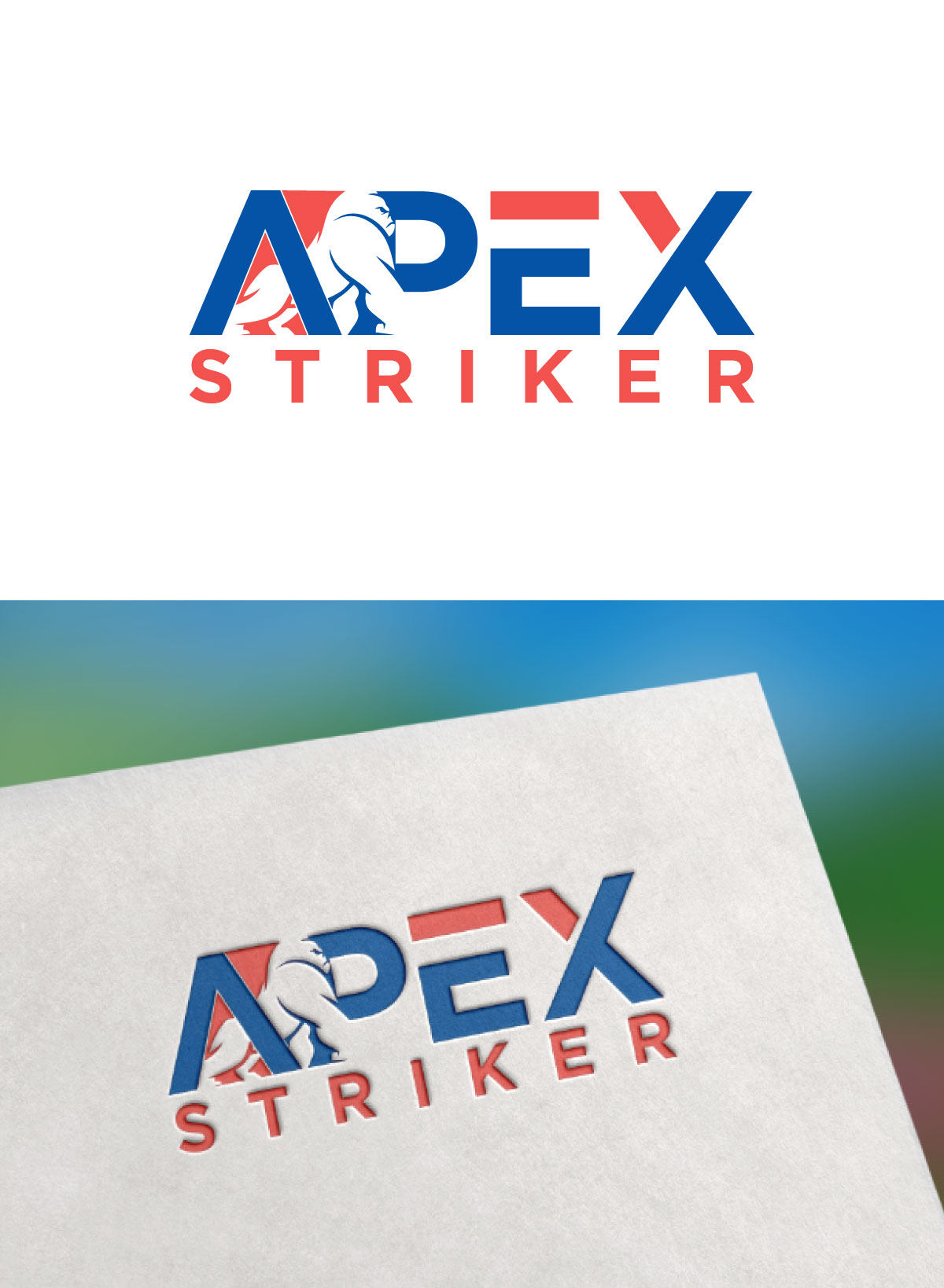 Bold, Modern, Fight promotion Logo Design for Apex Striker (Rise To The ...