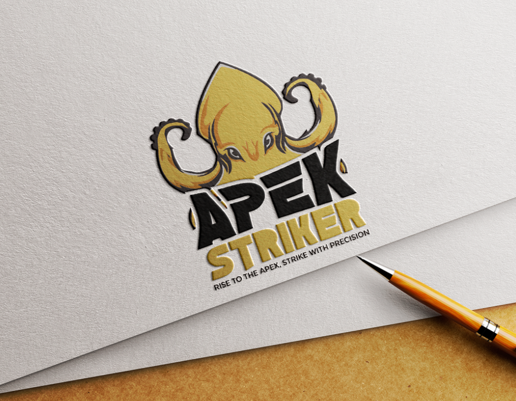 Bold, Modern, Fight promotion Logo Design for Apex Striker (Rise To The ...