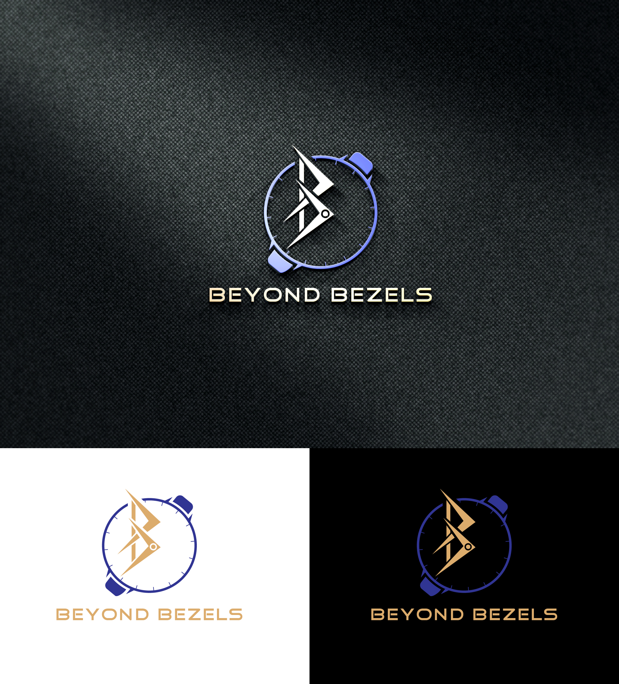 Upmarket, Elegant, Luxury Timepieces Logo Design for Beyond Bezels by ...