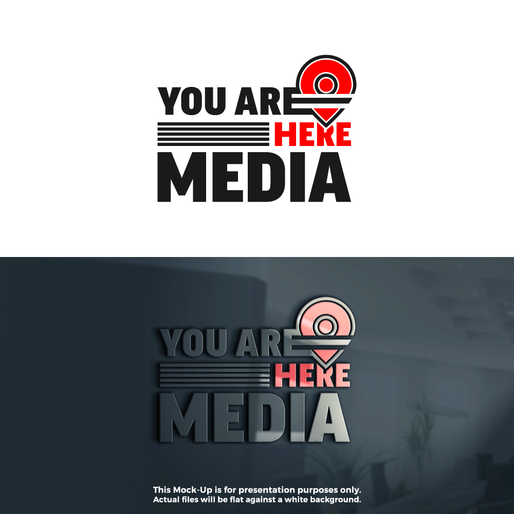 Bold, Modern, Marketing and advertising Logo Design for You Are Here ...