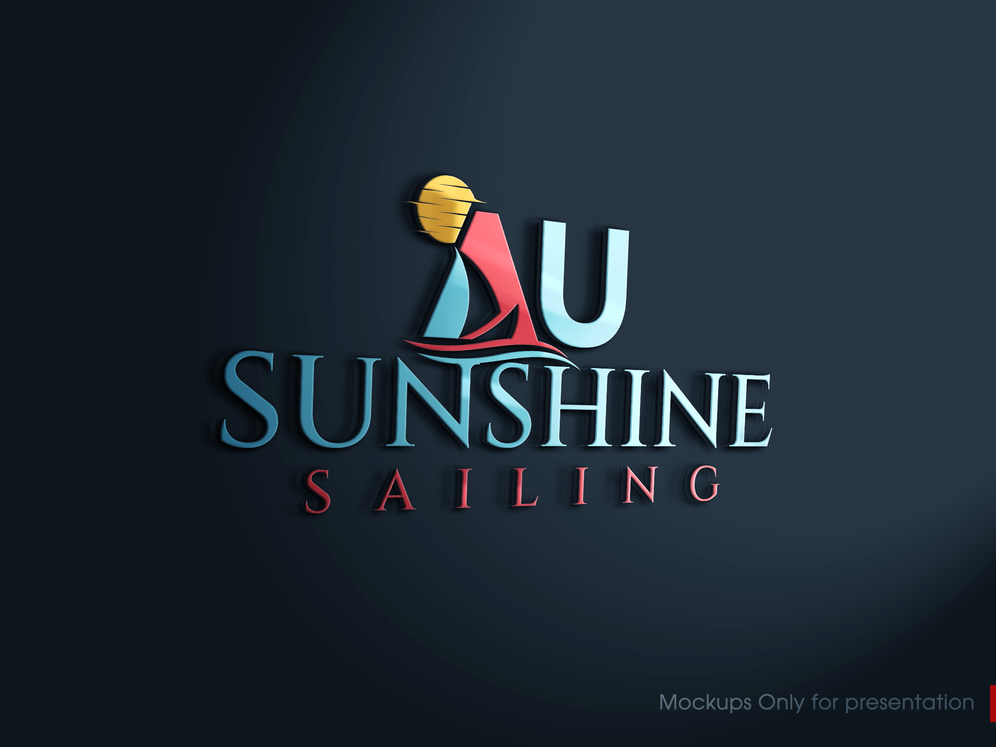 Professional, Bold, Sailing School Logo Design for Sunshine Sailing ...