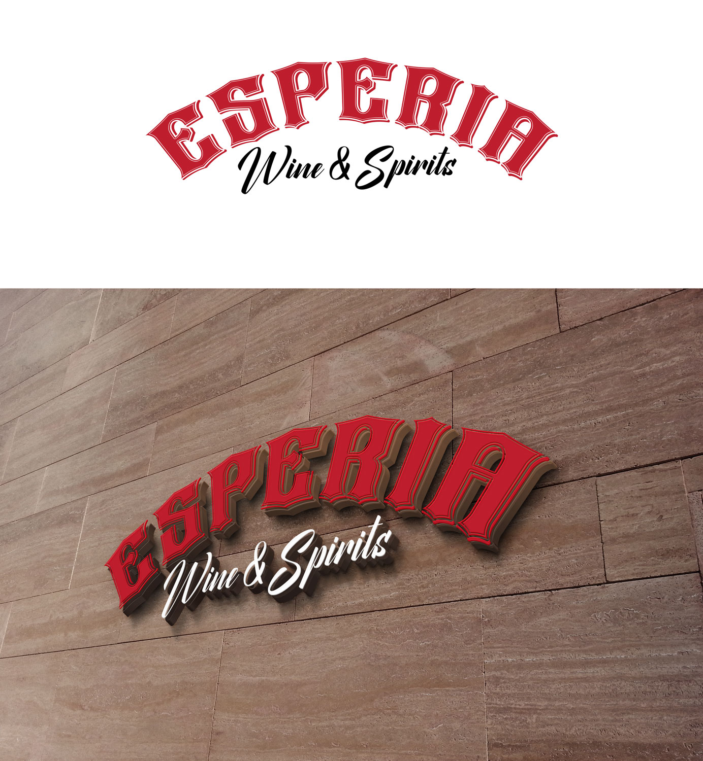 Conservative, Upmarket, Wine and spirits Logo Design for Esperia Wine ...