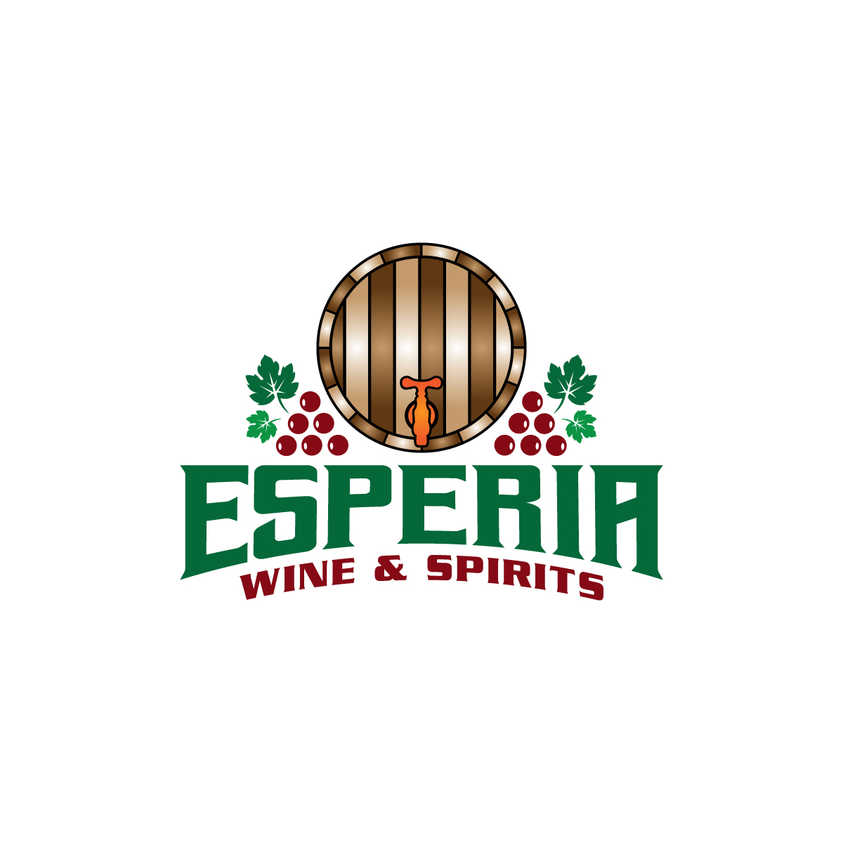Conservative, Upmarket, Wine and spirits Logo Design for Esperia Wine ...