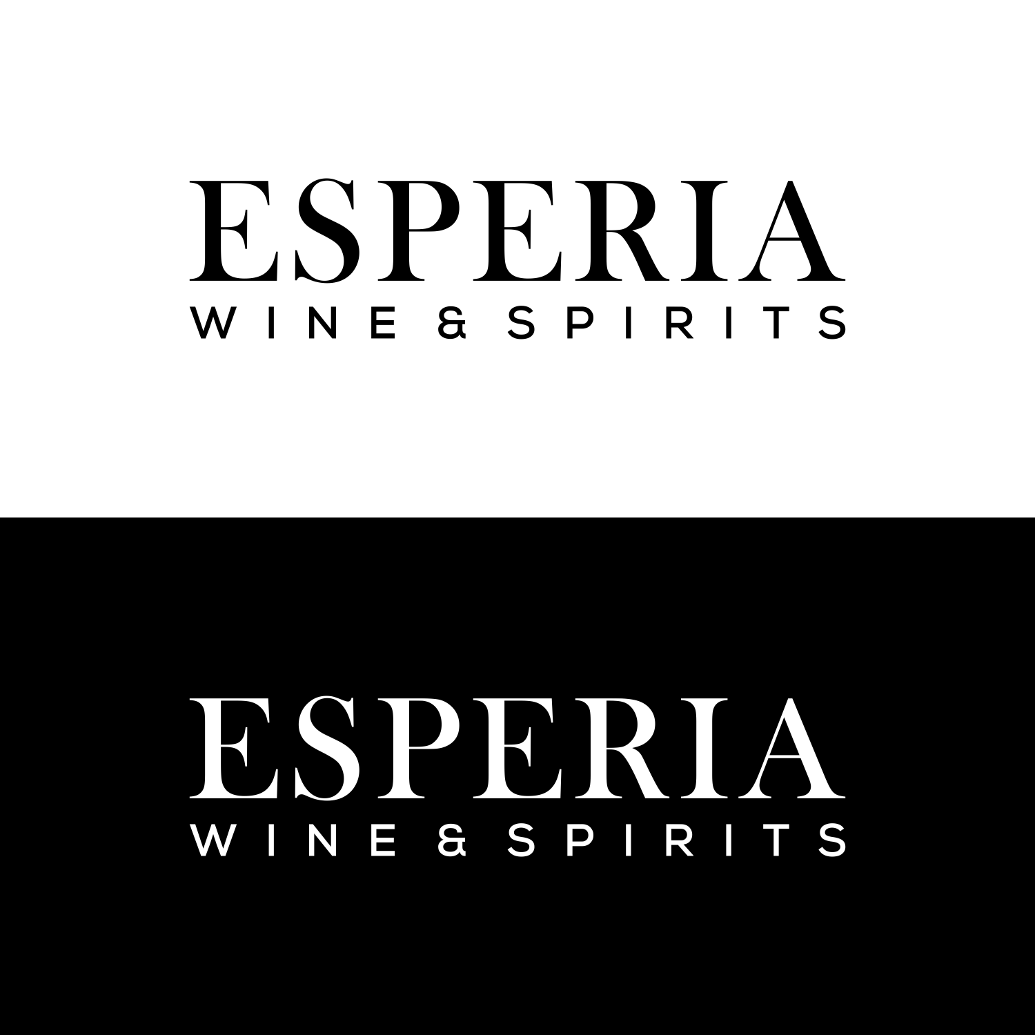 Conservative, Upmarket, Wine and spirits Logo Design for Esperia Wine ...