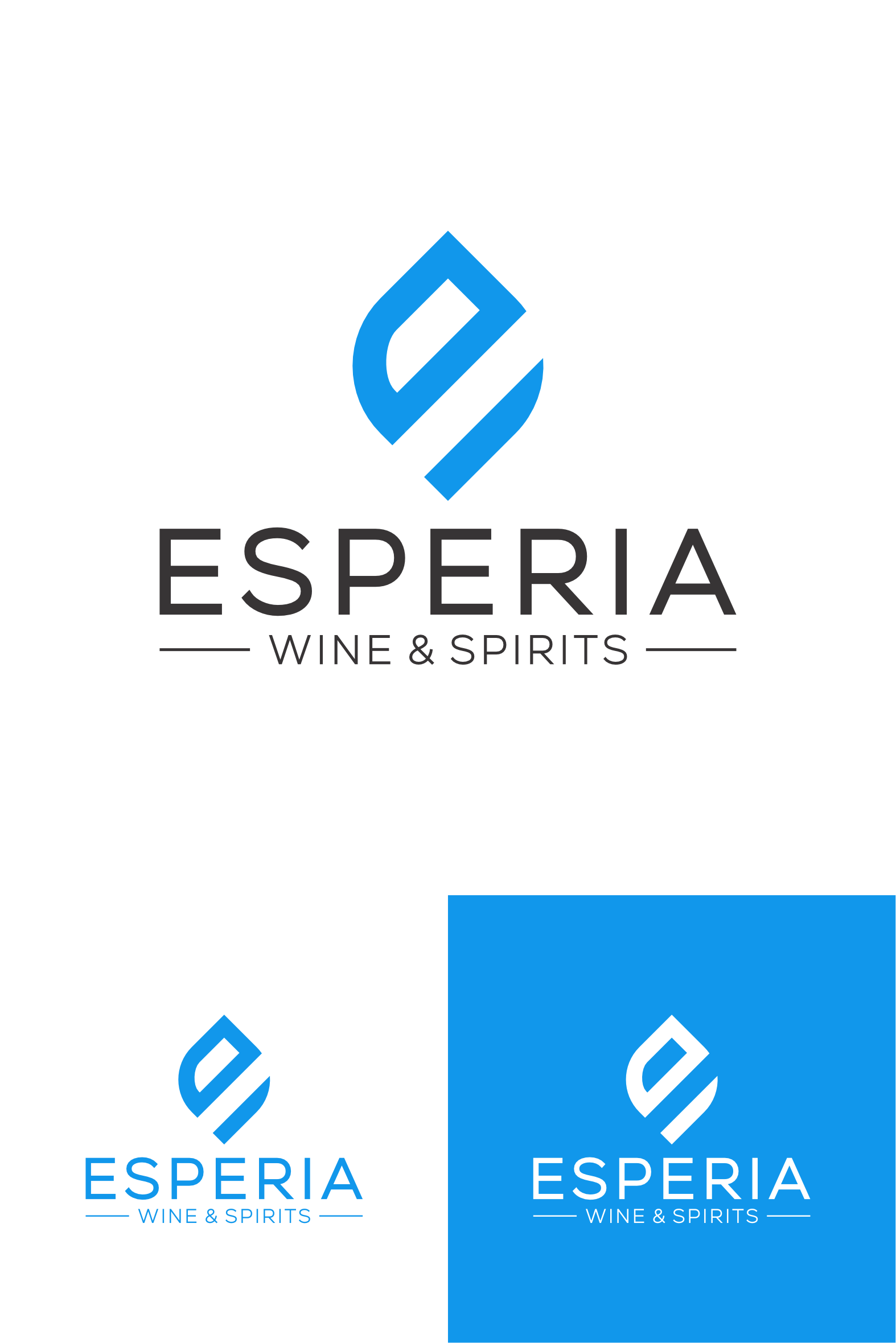Conservative, Upmarket, Wine and spirits Logo Design for Esperia Wine ...