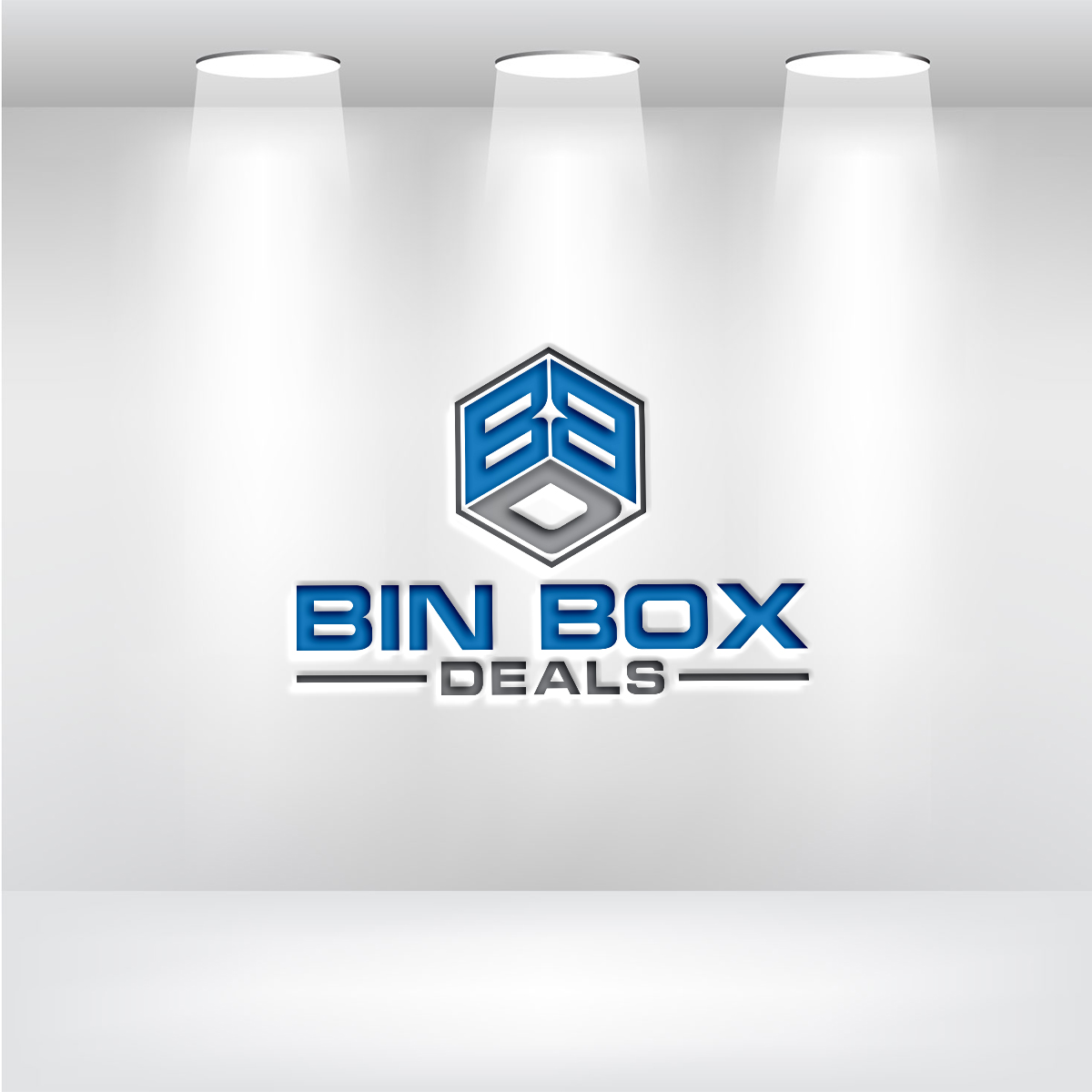 Bold, Playful, Retail Logo Design for Bin Box Deals by rakib_er_bow ...