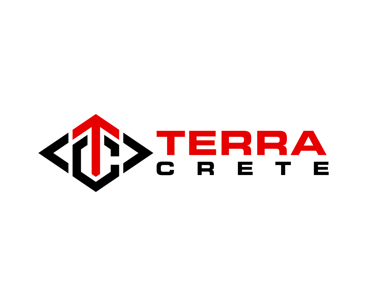 Professional, Masculine, Concrete flatwork Logo Design for Terra Crete ...