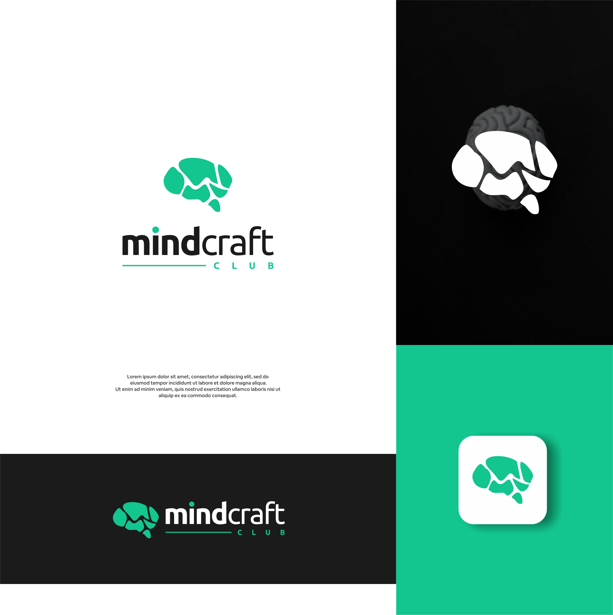 Elegant, Playful, Education Logo Design for Mindcraft Club or MiNDcraft ...