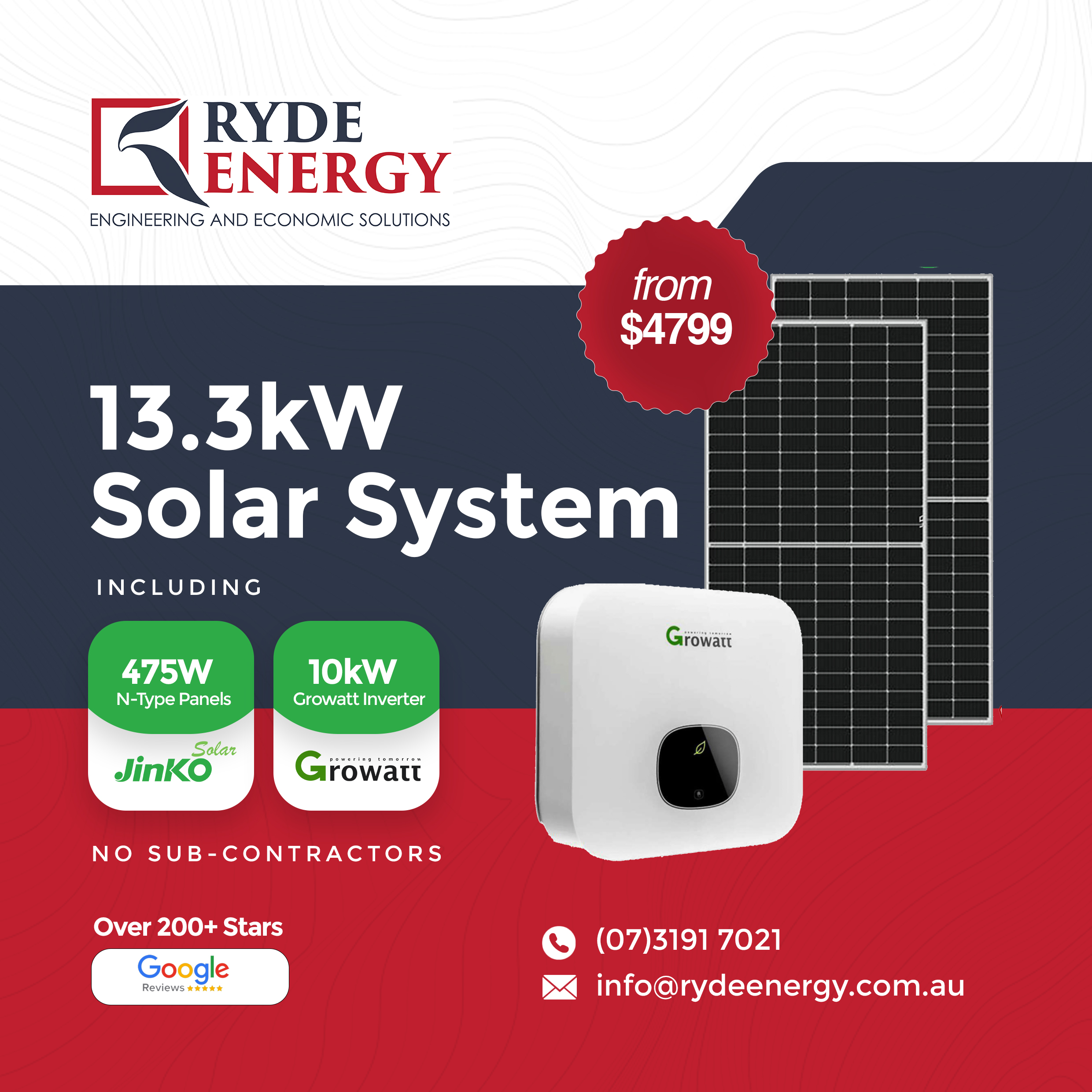 Serious, Modern, solar Facebook Design for Ryde Energy by Grip19 ...