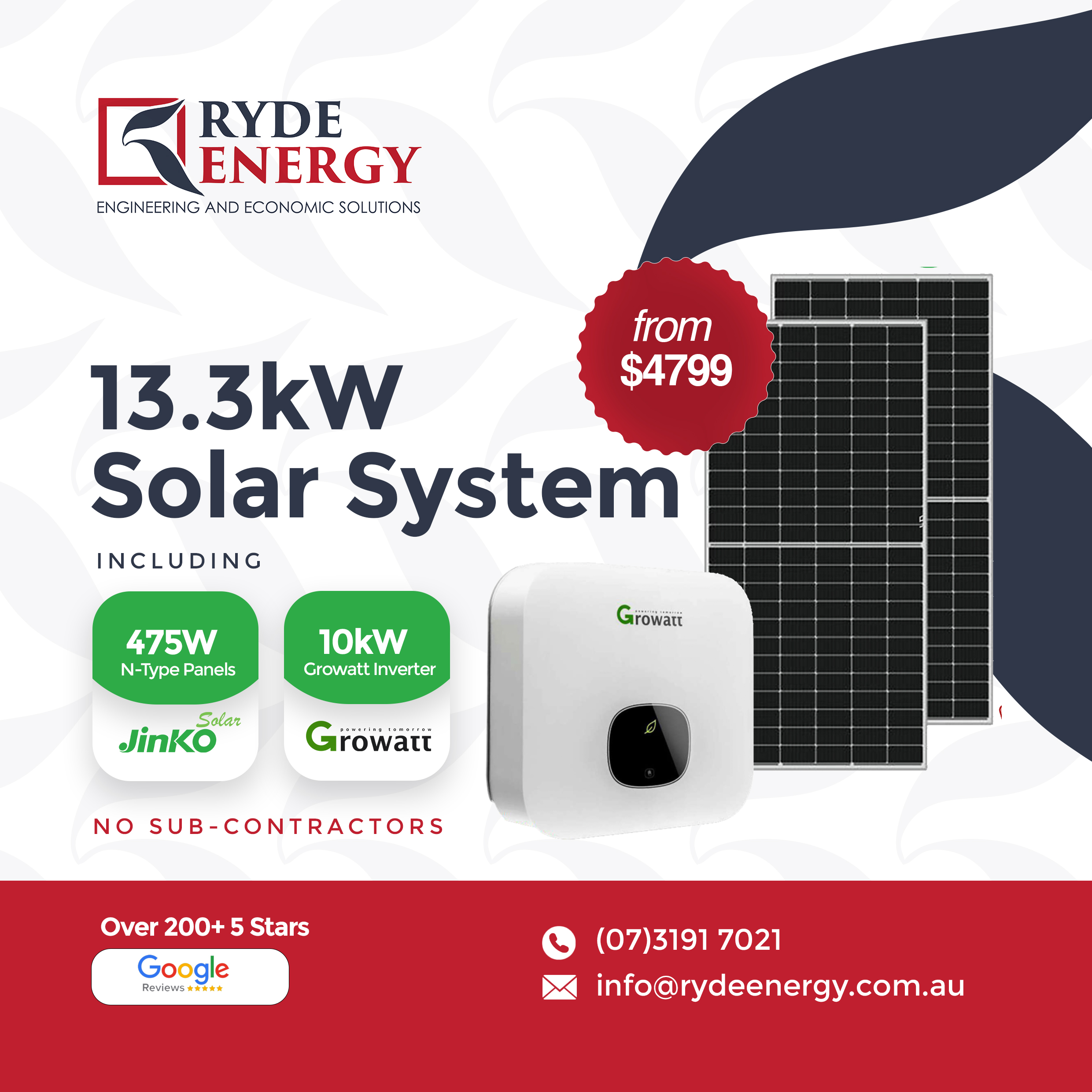 Serious, Modern, solar Facebook Design for Ryde Energy by Grip19 ...