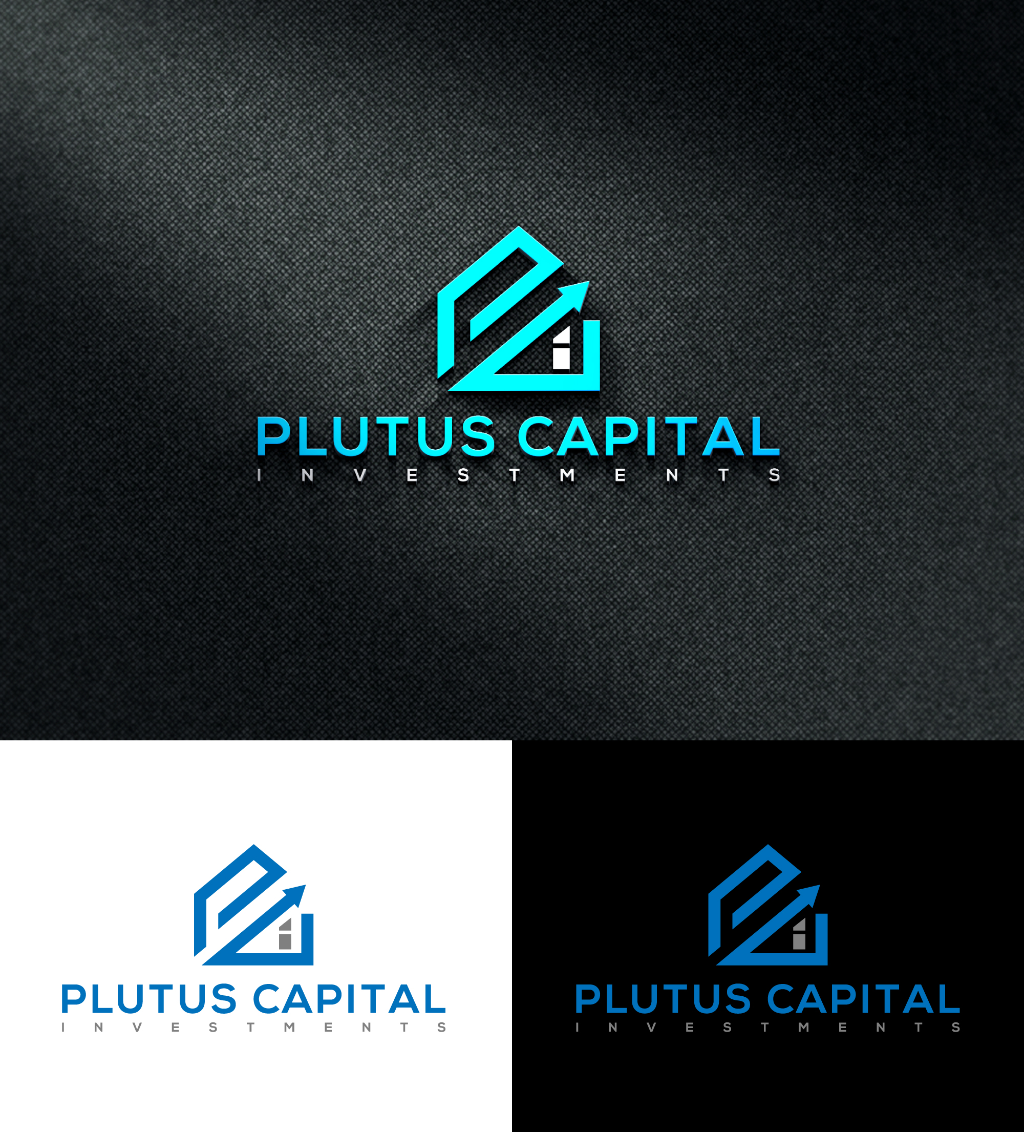 Modern, Professional, Real Estate Investing Logo Design for Plutus ...