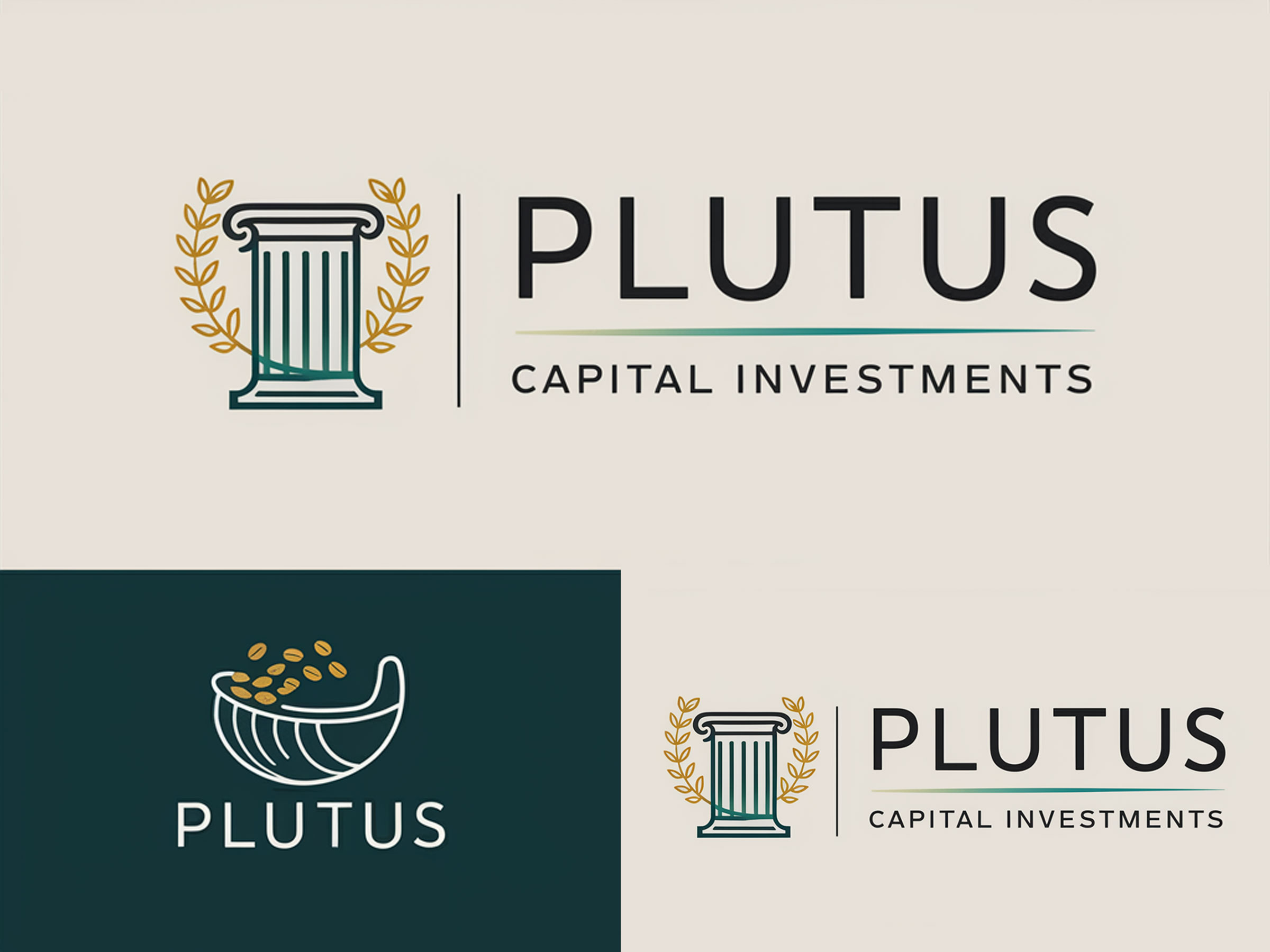 Modern, Professional, Real Estate Investing Logo Design for Plutus ...