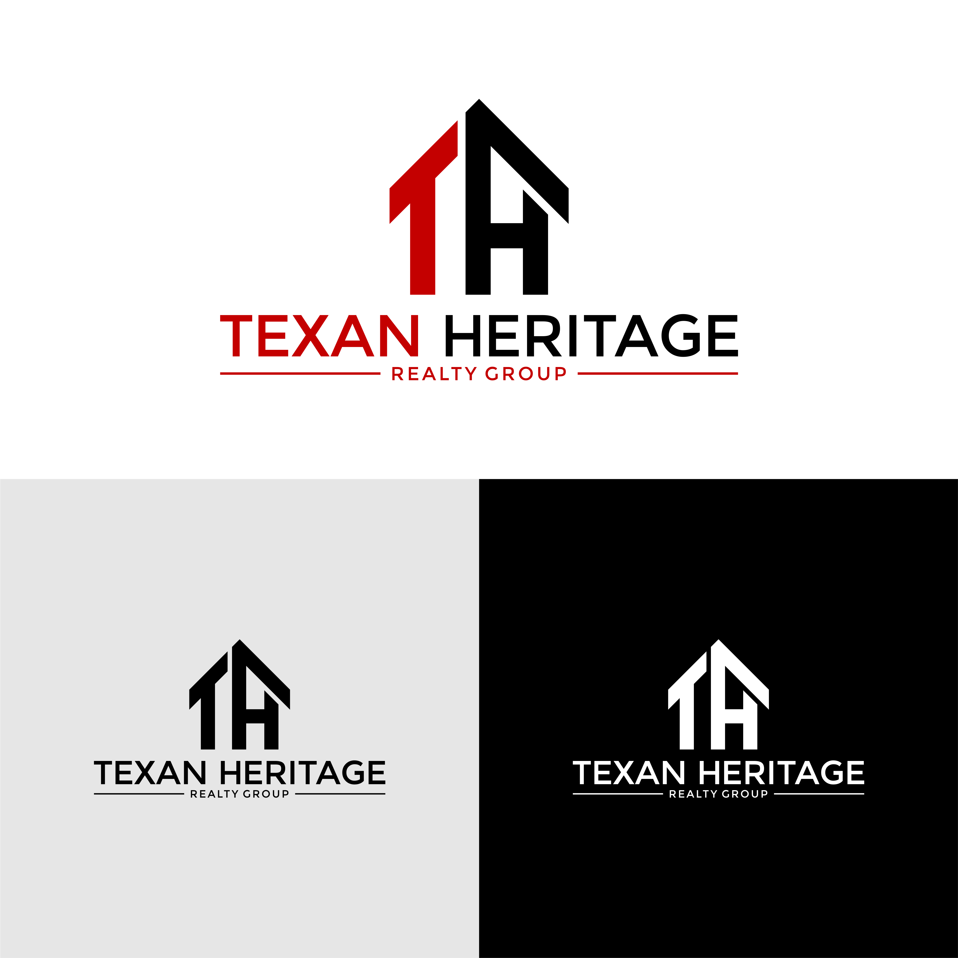 Serious, Upmarket, Real Estate Logo Design for Texan Heritage Realty ...